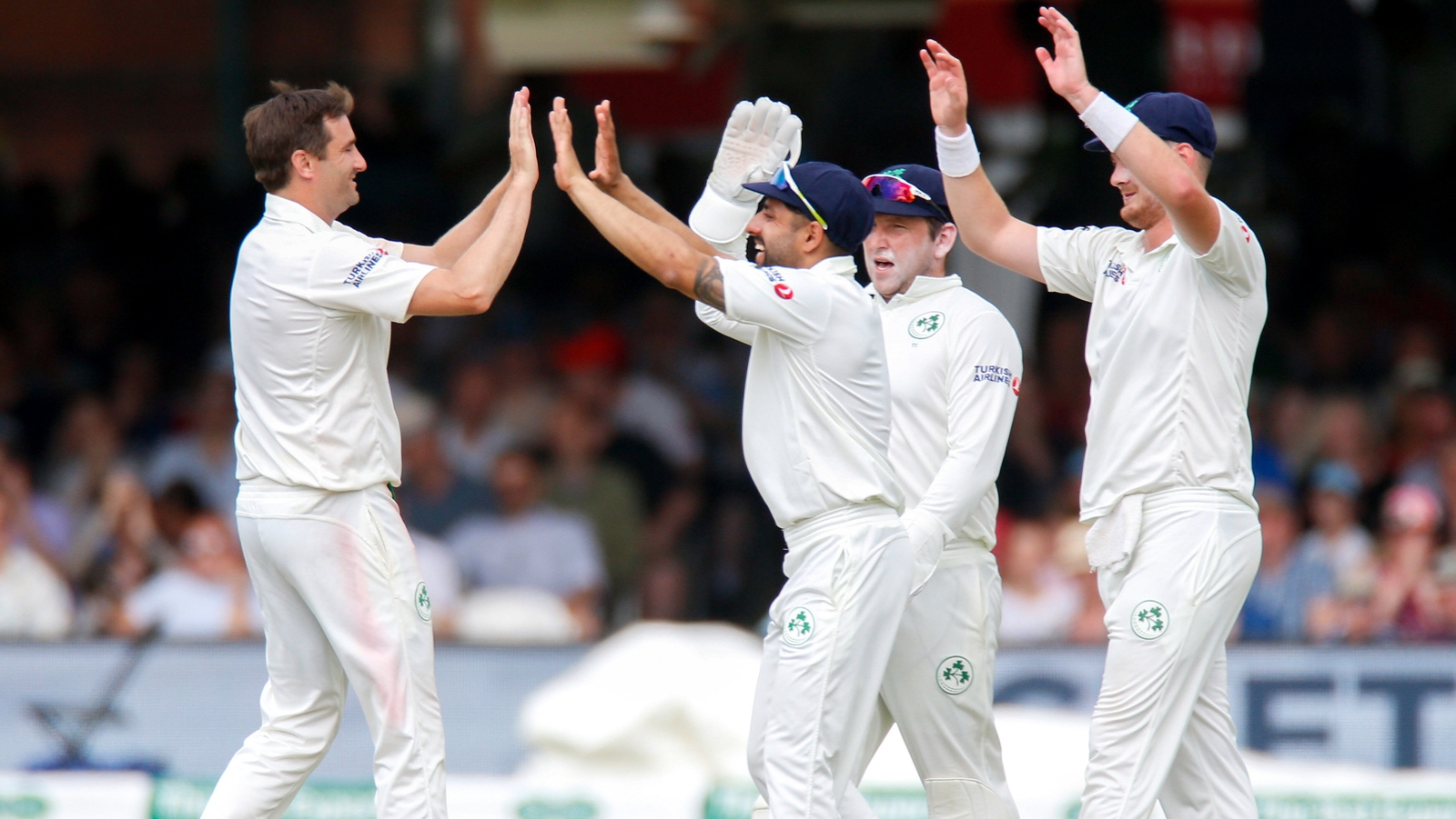 Strong finish by Irish bowlers on day two of Test