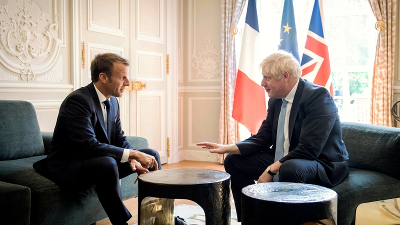 Macron tells Johnson: No big changes to Brexit deal