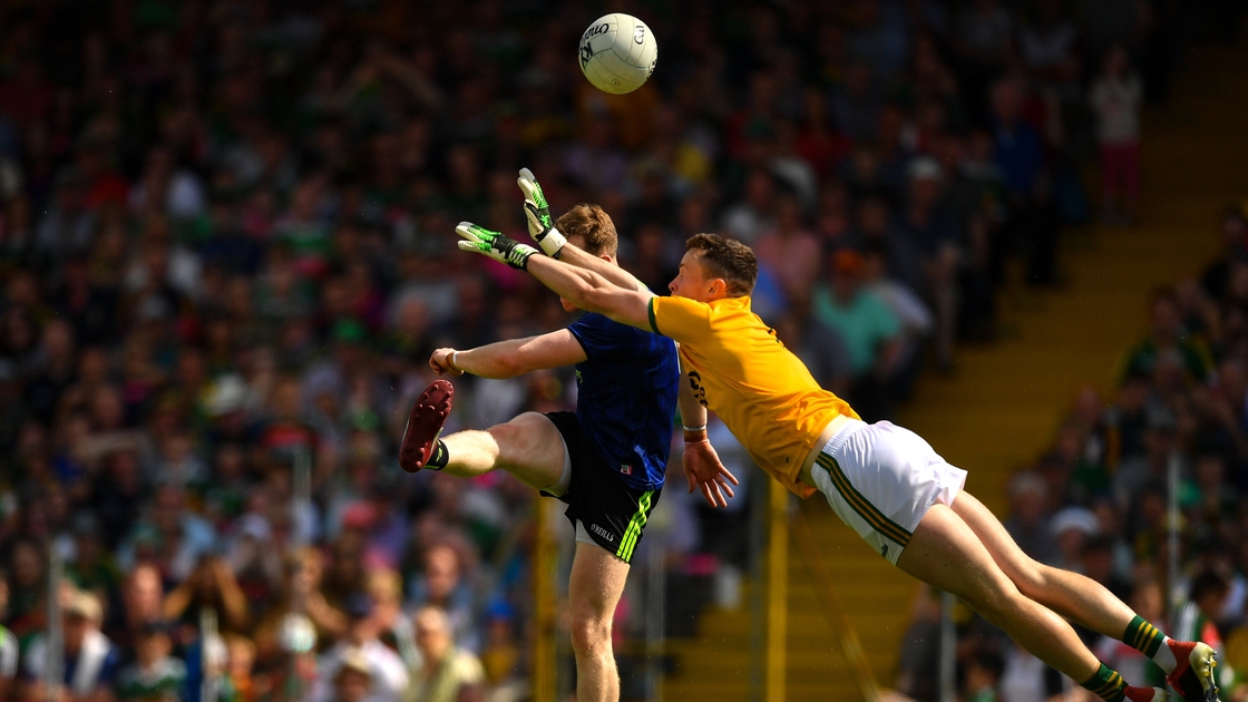 Between the sticks - Kerry student and Dublin master