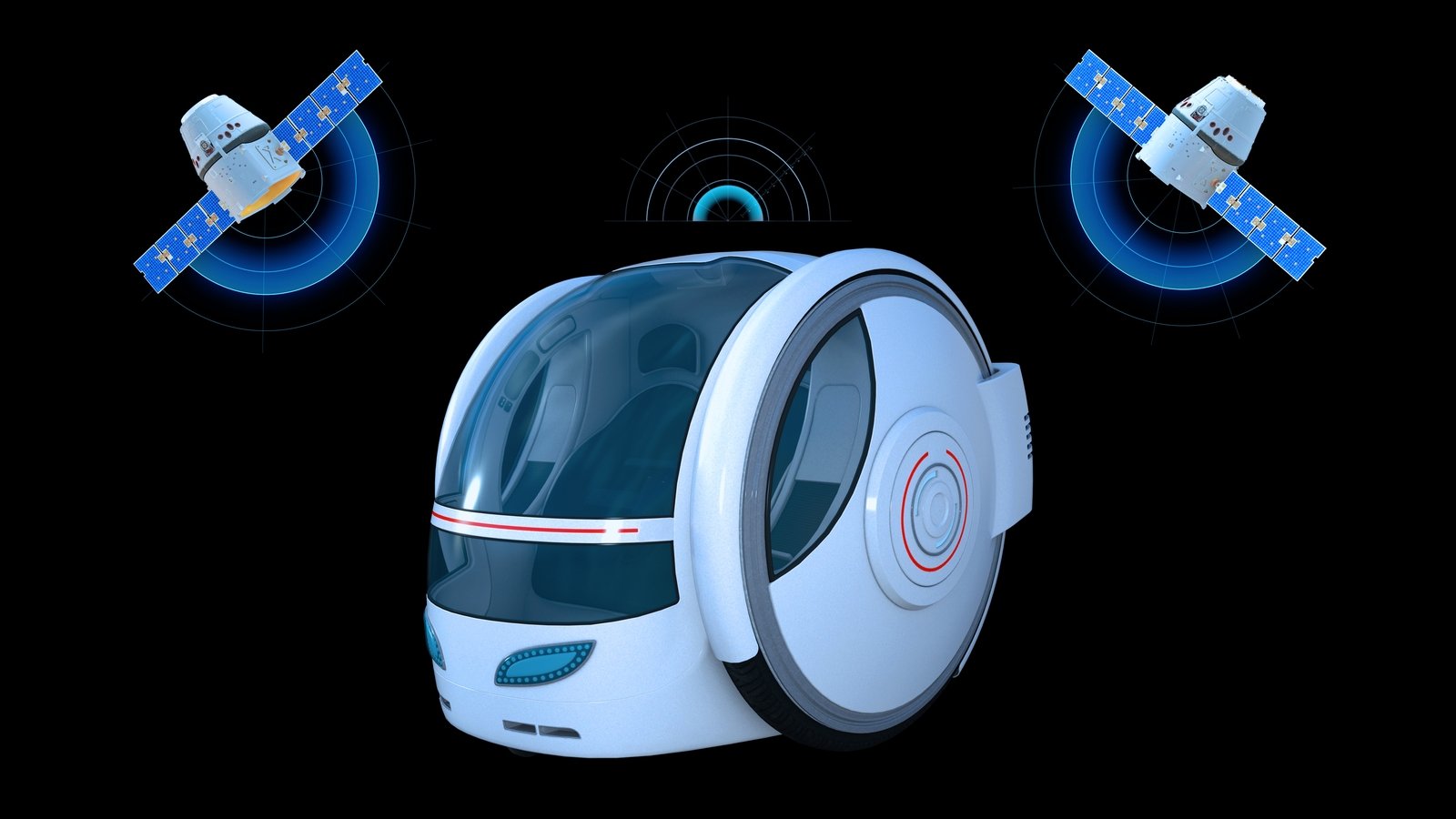 Roving around in an autonomous electric pod