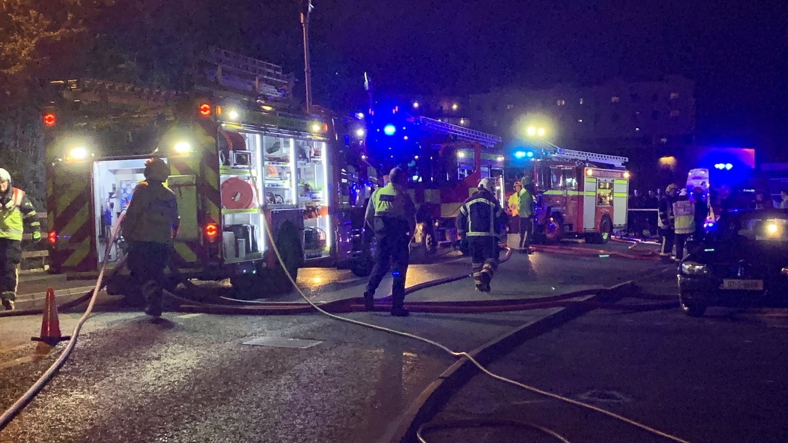Fire forces evacuation of Galway apartment block