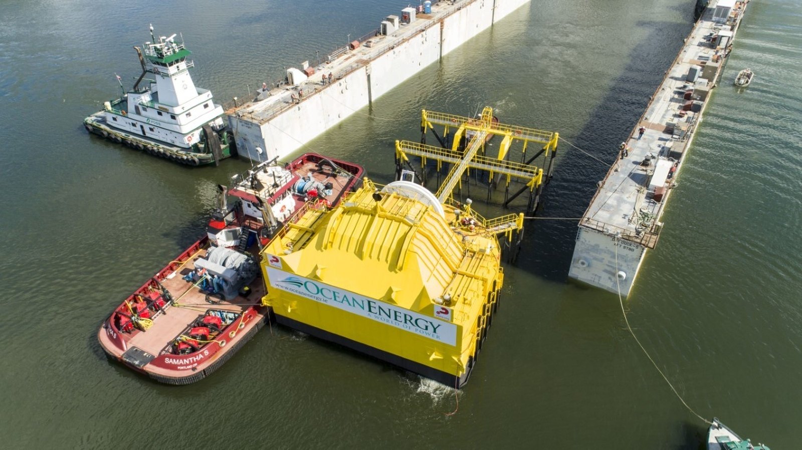 Irish company launches wave energy device in the US