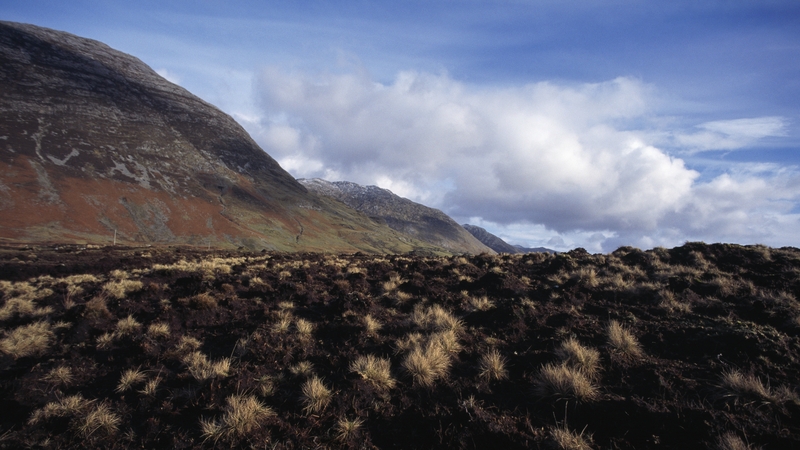 How much of Ireland is actually made up of peatland?