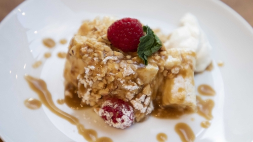 Brian's Toffee Hazelnut & Meringue Roulade: Today