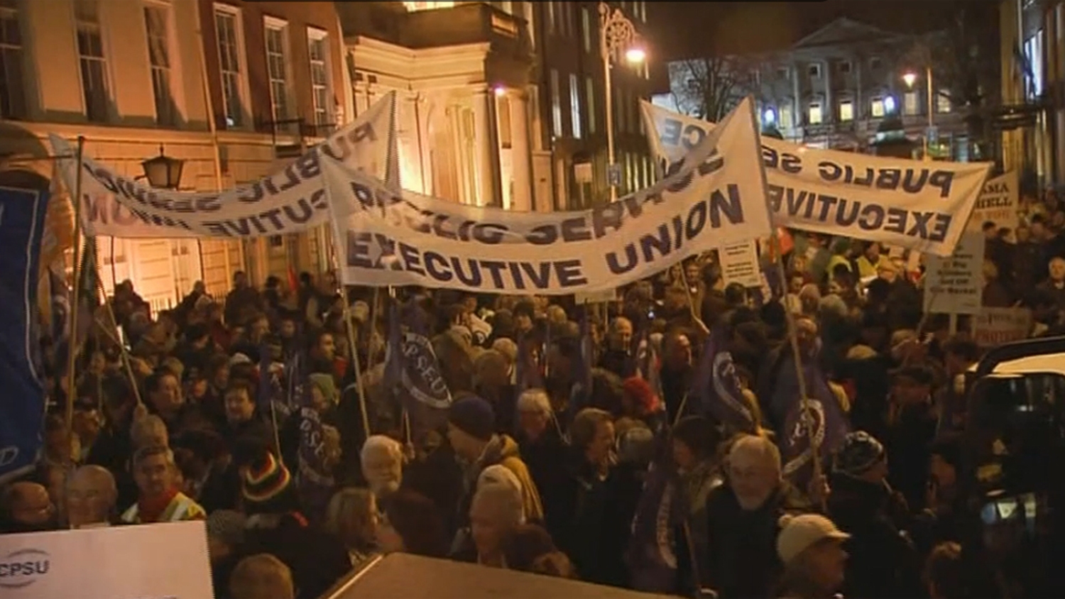 RTÉ Archives | Society | Public Service Pay Protest