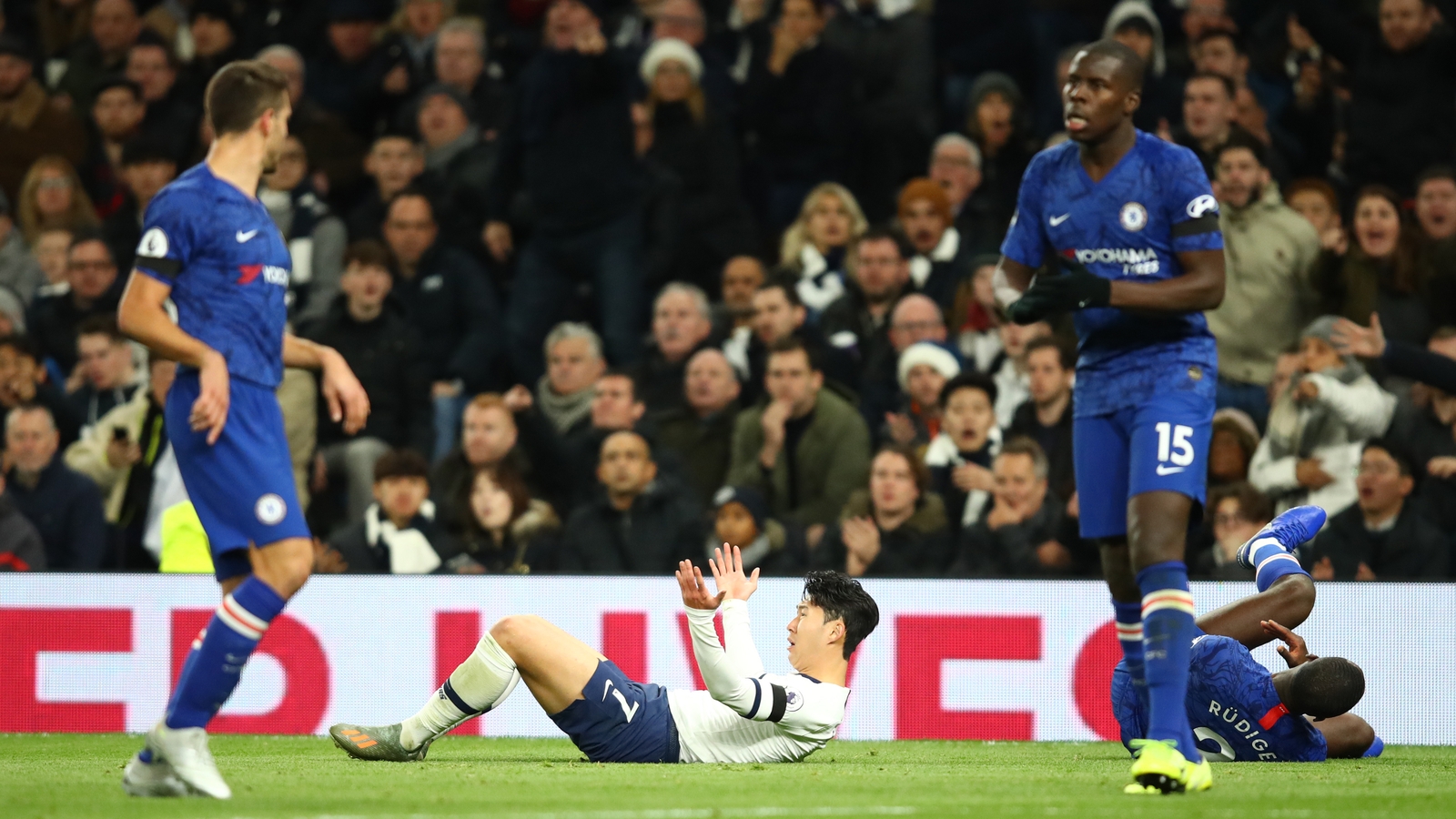 Spurs to probe as racist abuse blights Chelsea loss