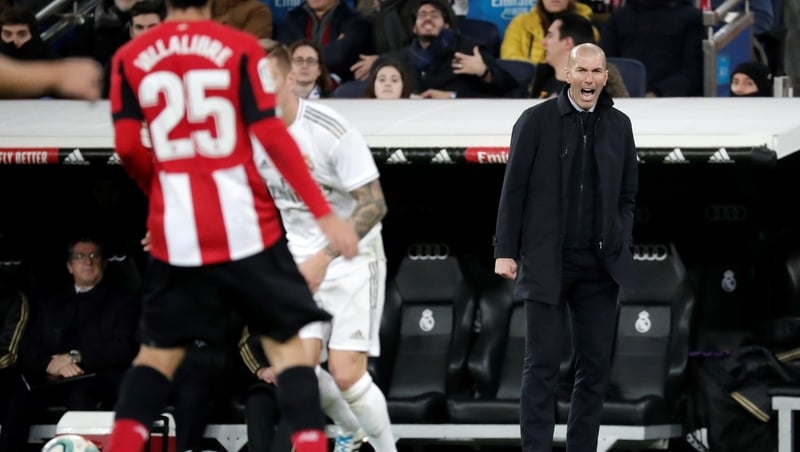 Disappointment for Zidane as Real drop points at home