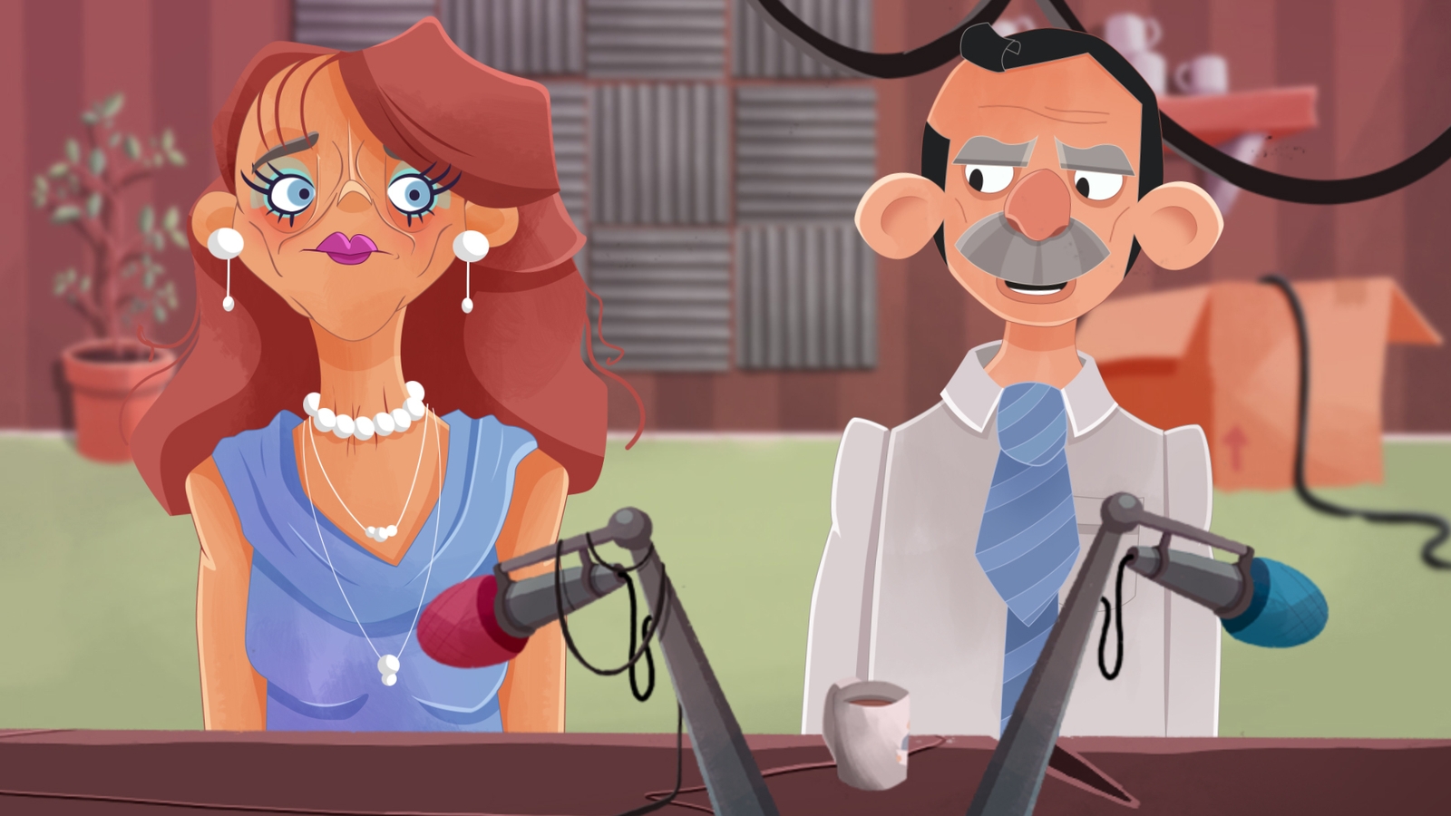 Talking It Out - how we made the new satirical animated series
