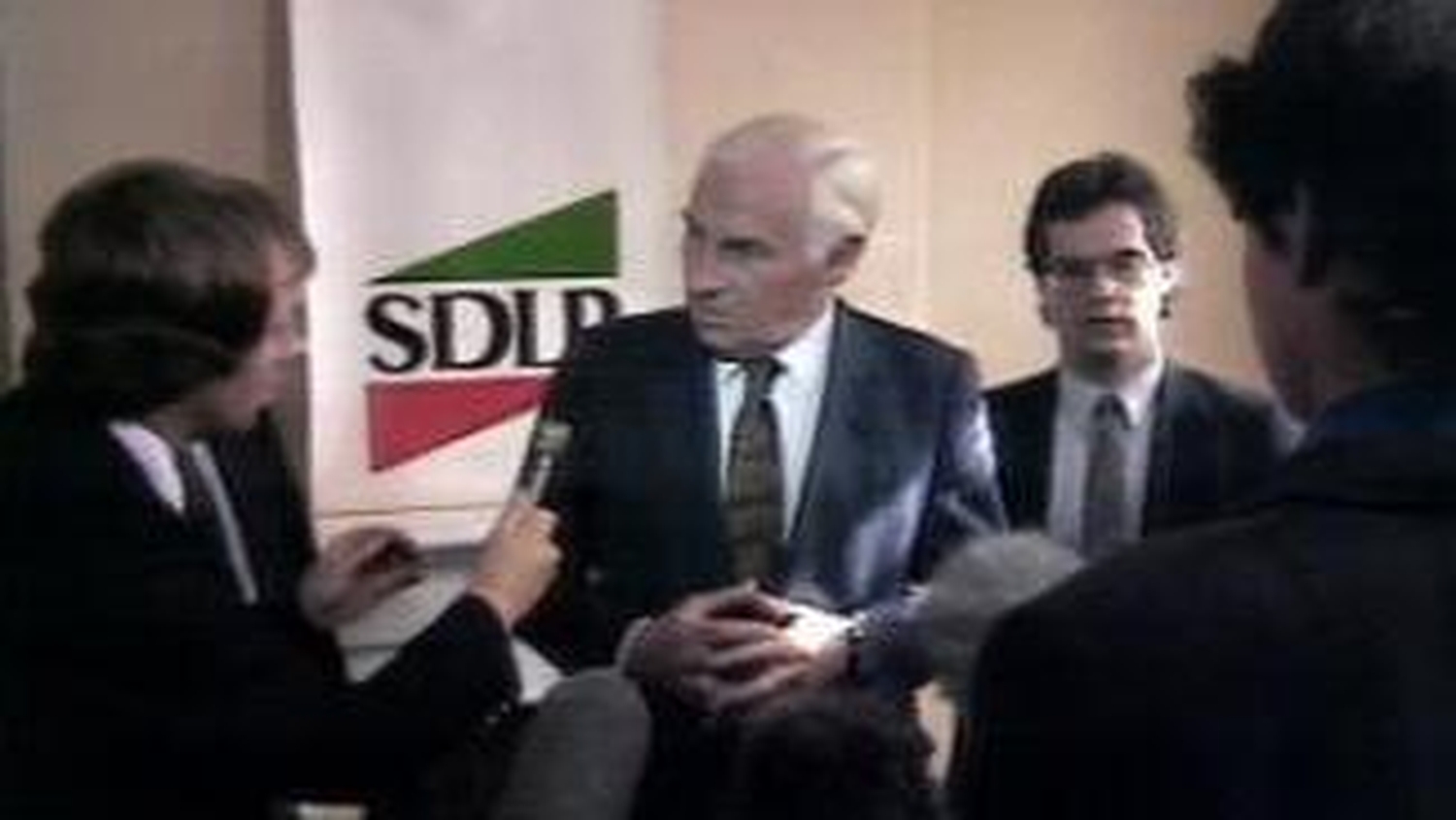 RTÉ Archives | Collections | Peter Barry Visits Belfast