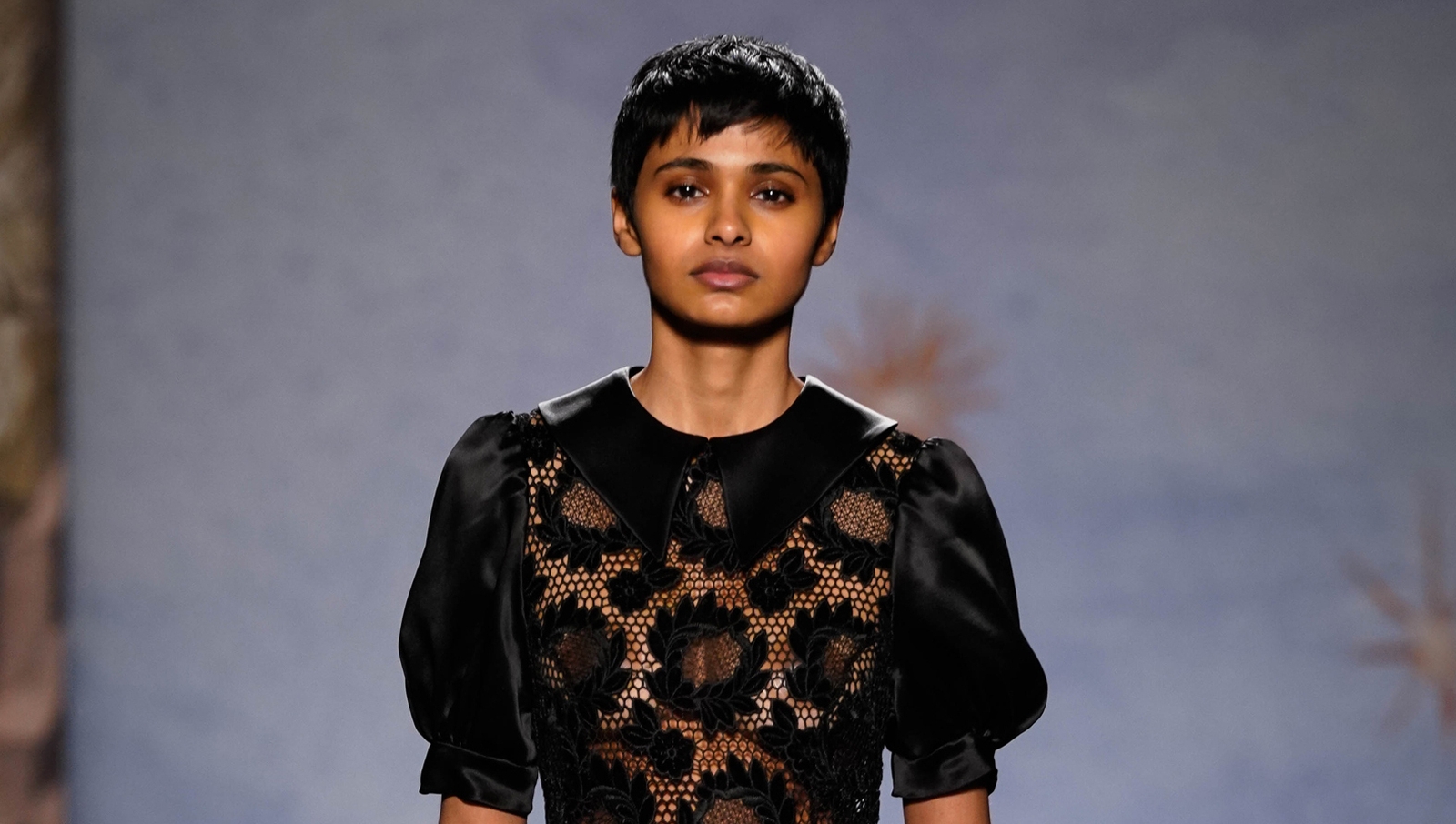 Fashion Week: Leather, lace and roses are in