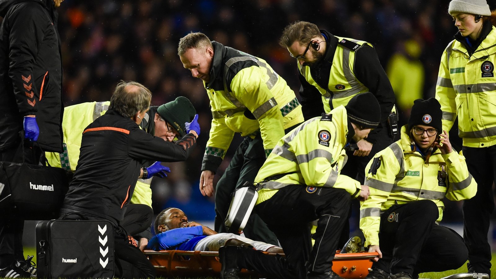 Defoe injury overshadows Rangers win over Ross County Defoe injury overshadows Rangers win over Ross County