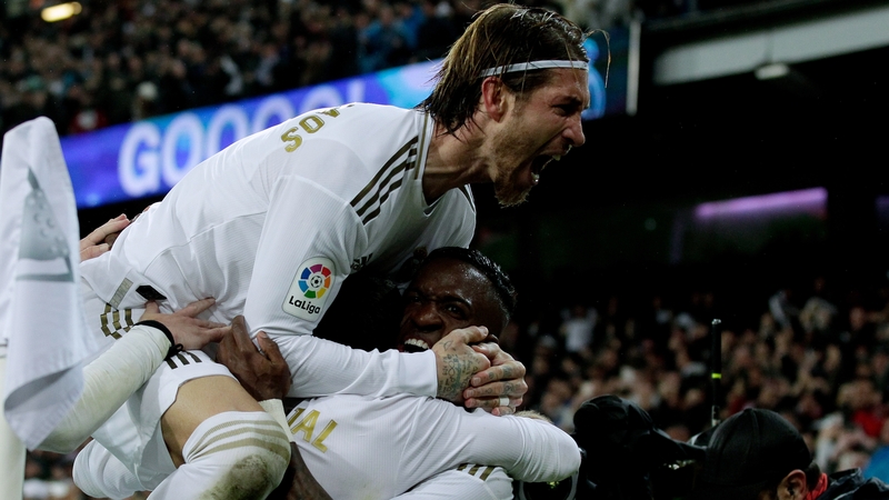 Real go top after Clasico win against Barca