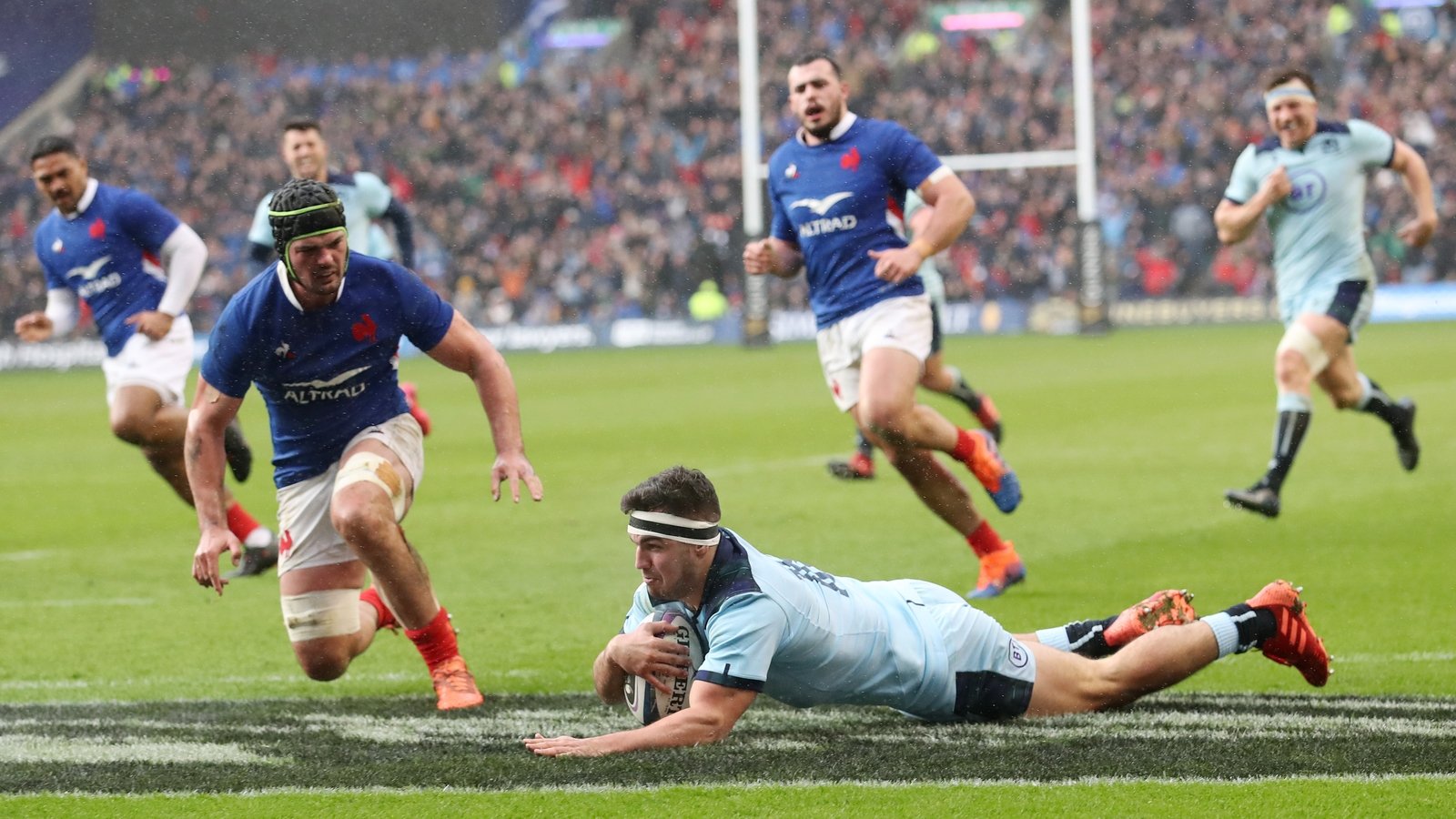 French Grand Slam hopes ended after Murrayfield loss