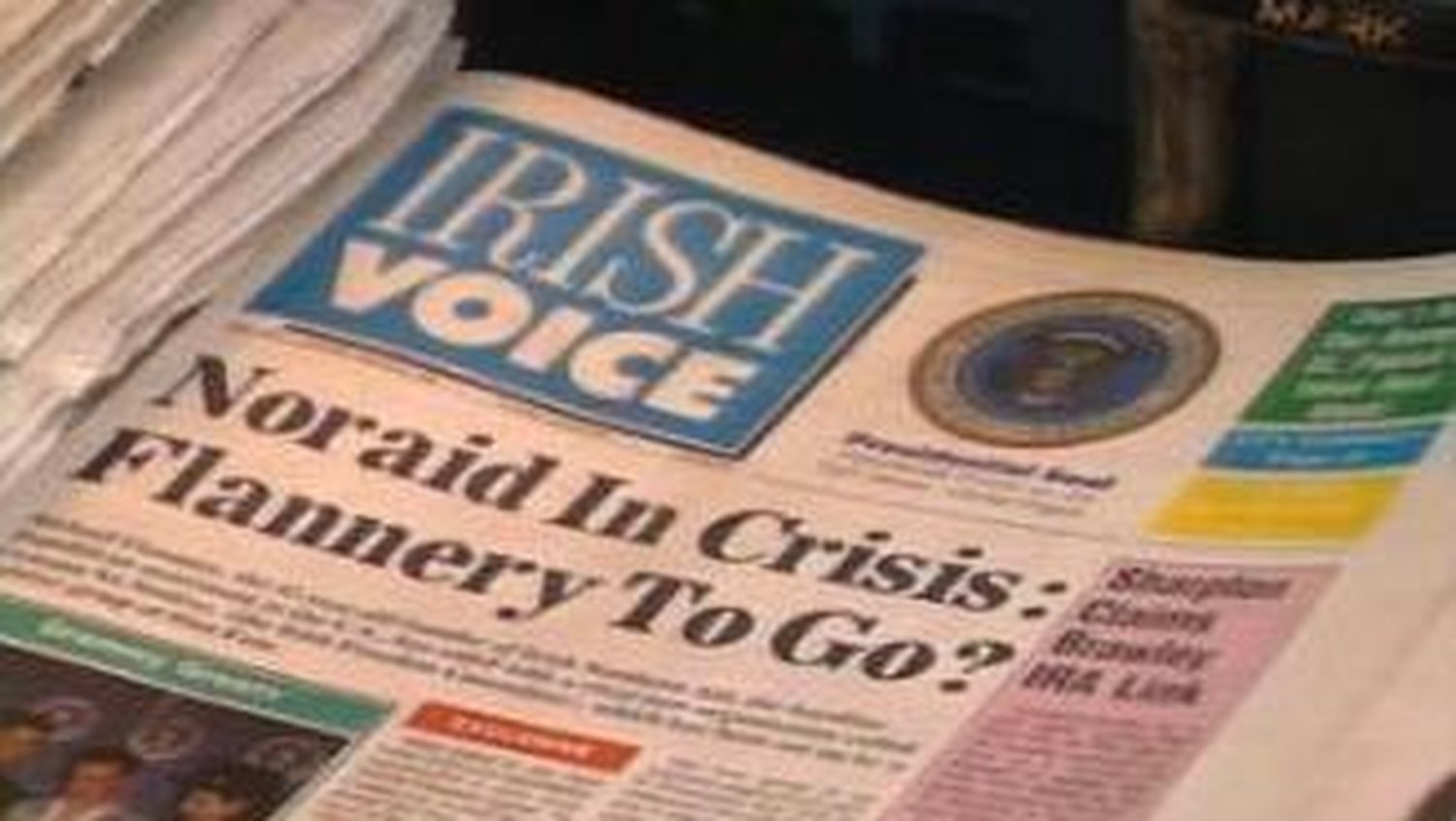 RTÉ Archives | Collections | Irish Voice Newspaper