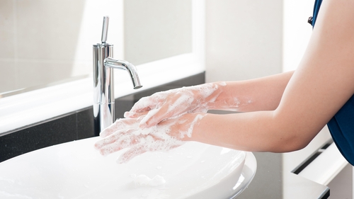 How to prevent dry skin from constant hand-washing