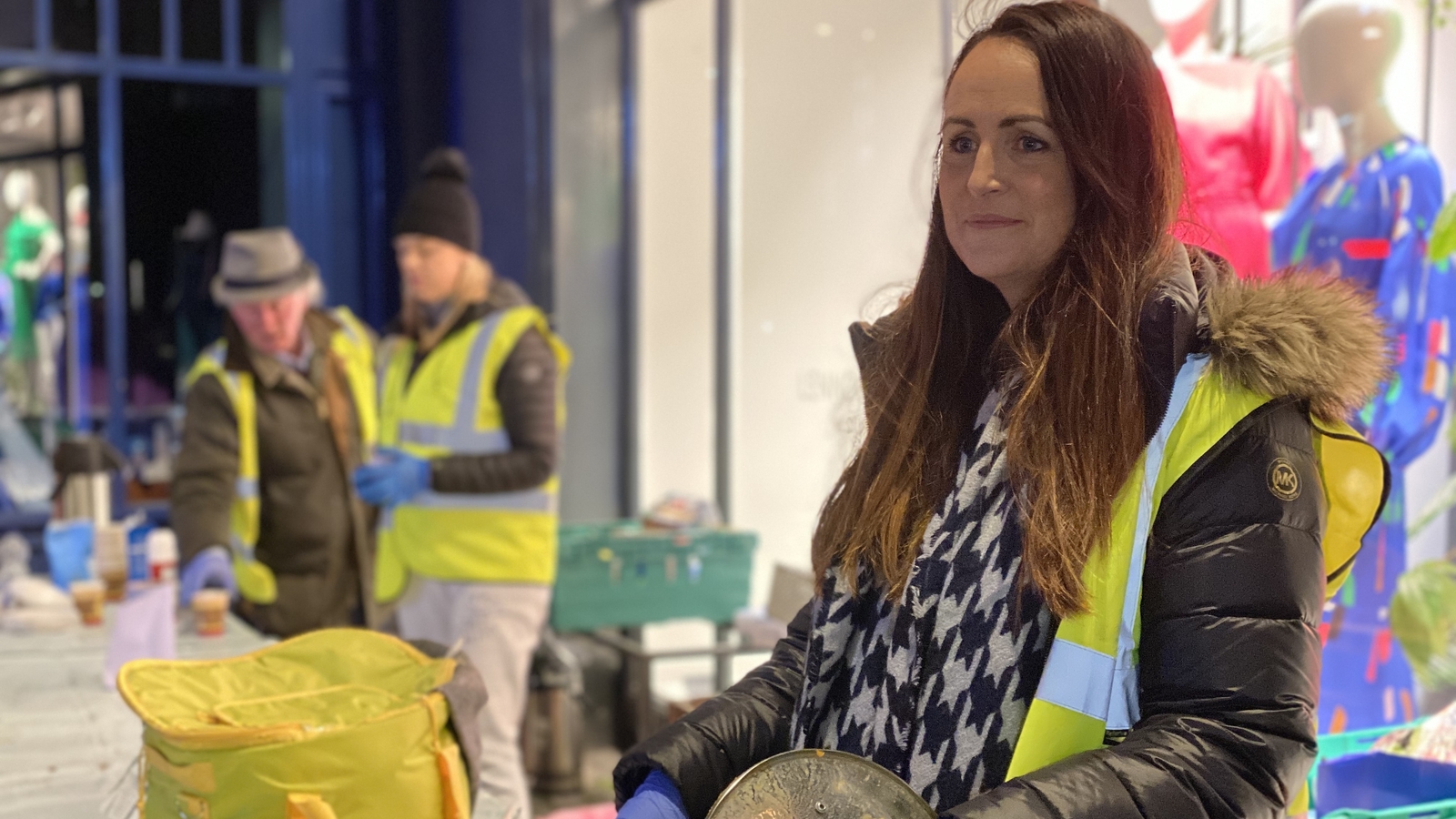 Volunteers helping homeless amid Covid-19 fears