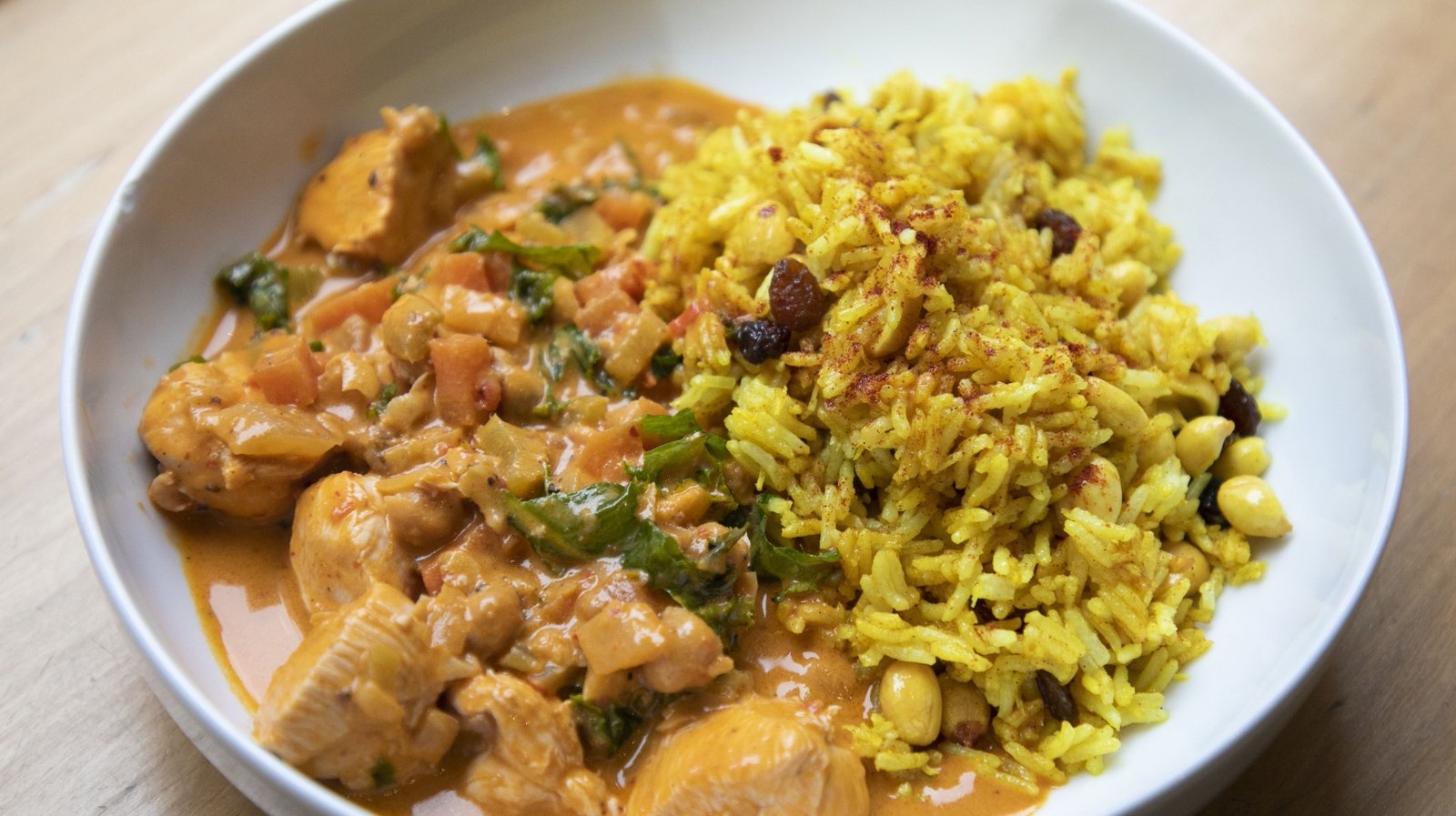 Kevin Aherne's Chicken Curry & Spiced Rice: Today