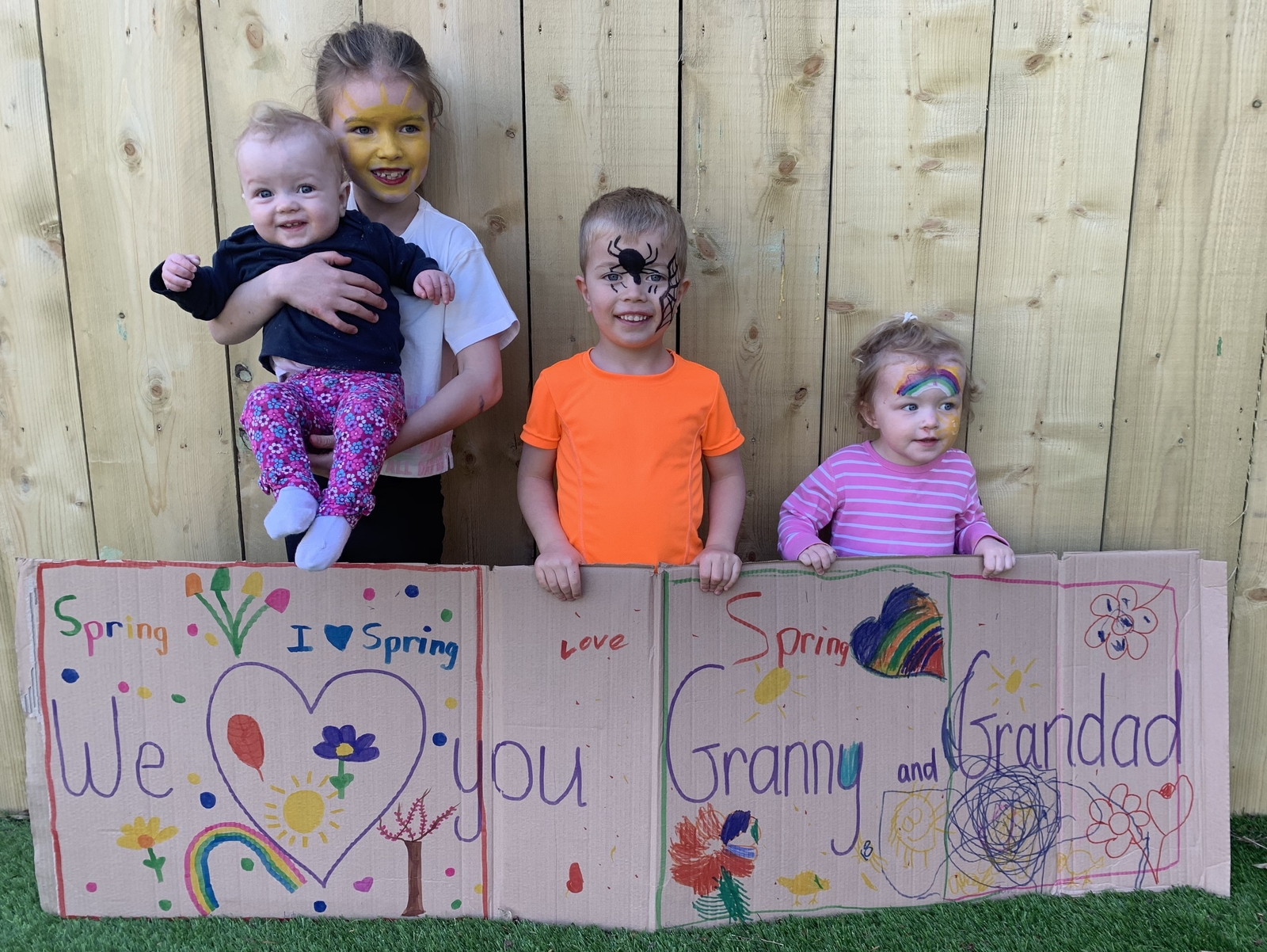 #InThisTogether - Best wishes from abroad and PPE dolls