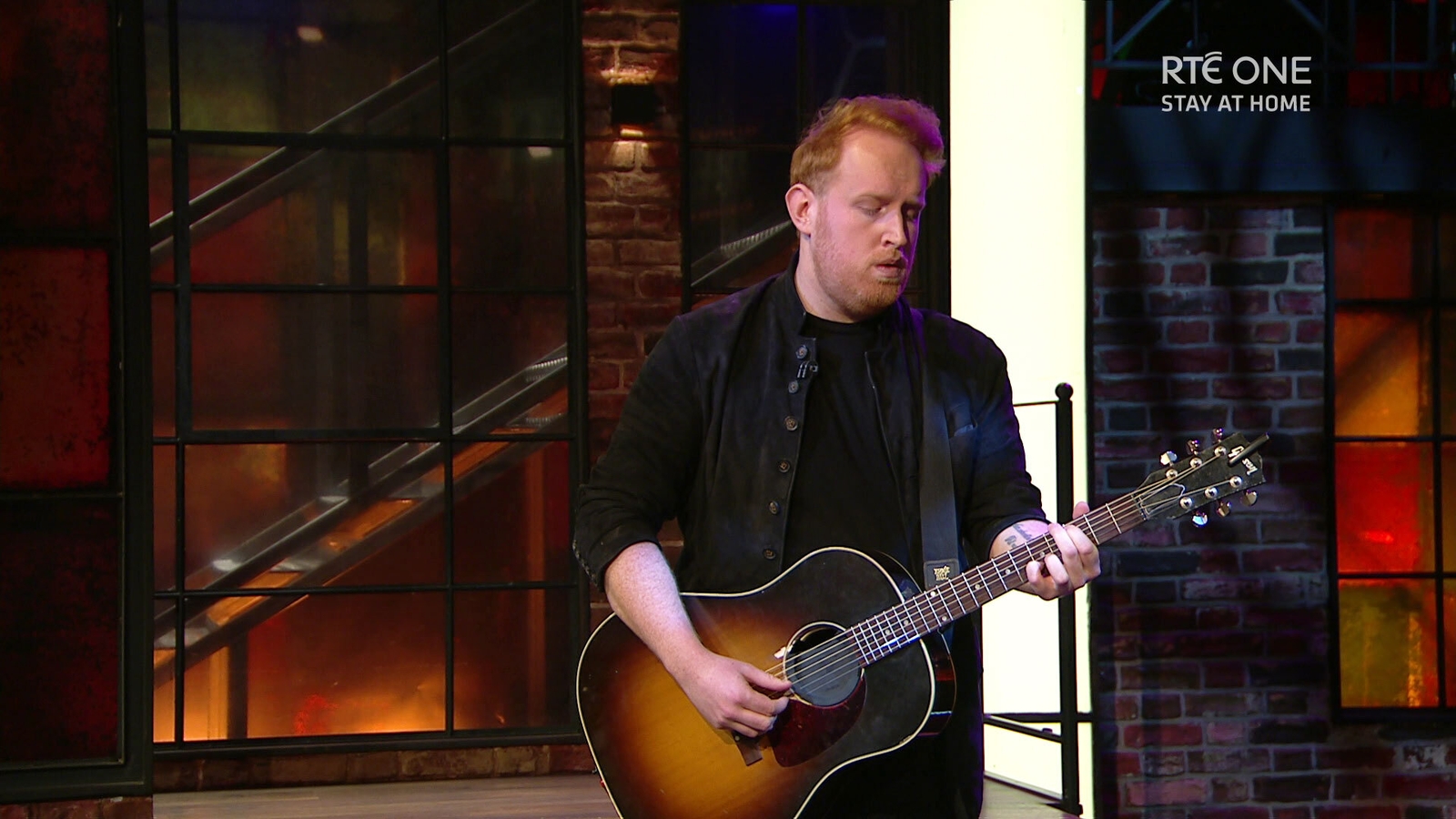 Gavin James working on new music at home