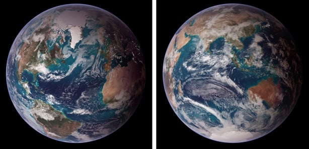 Nasa has shared the best snaps of Earth from space