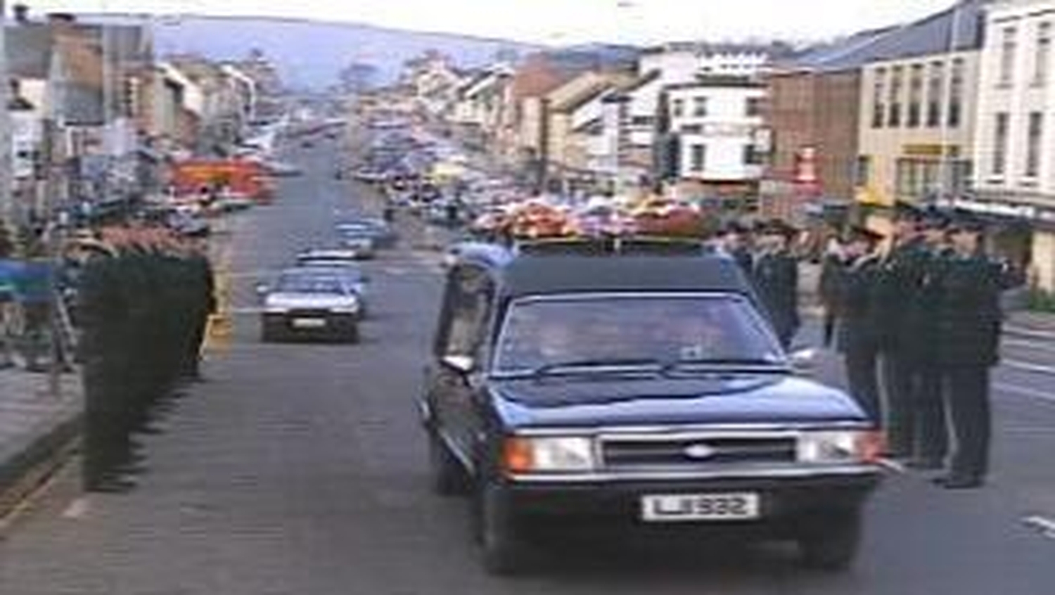 RTÉ Archives | Collections | Funeral Of RUC IRA Victim Hugh McCrone