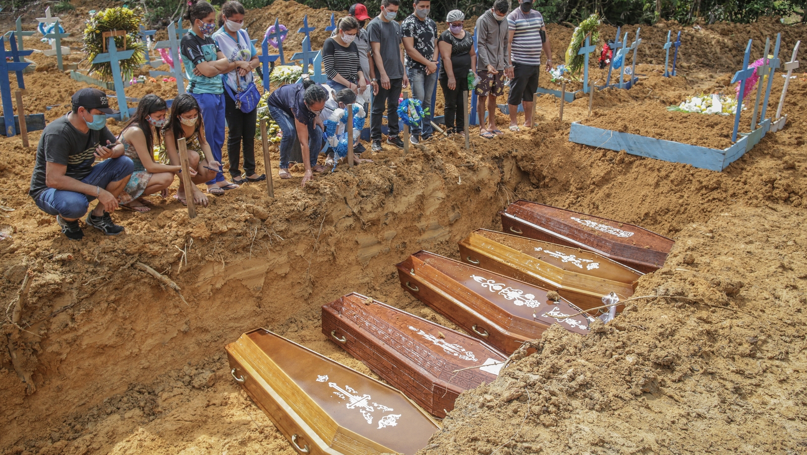 Brazil records highest number of virus deaths in a day