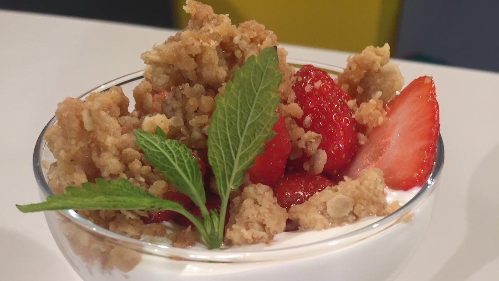 Paul Flynn's Strawberry Crumble Cheesecake: Today