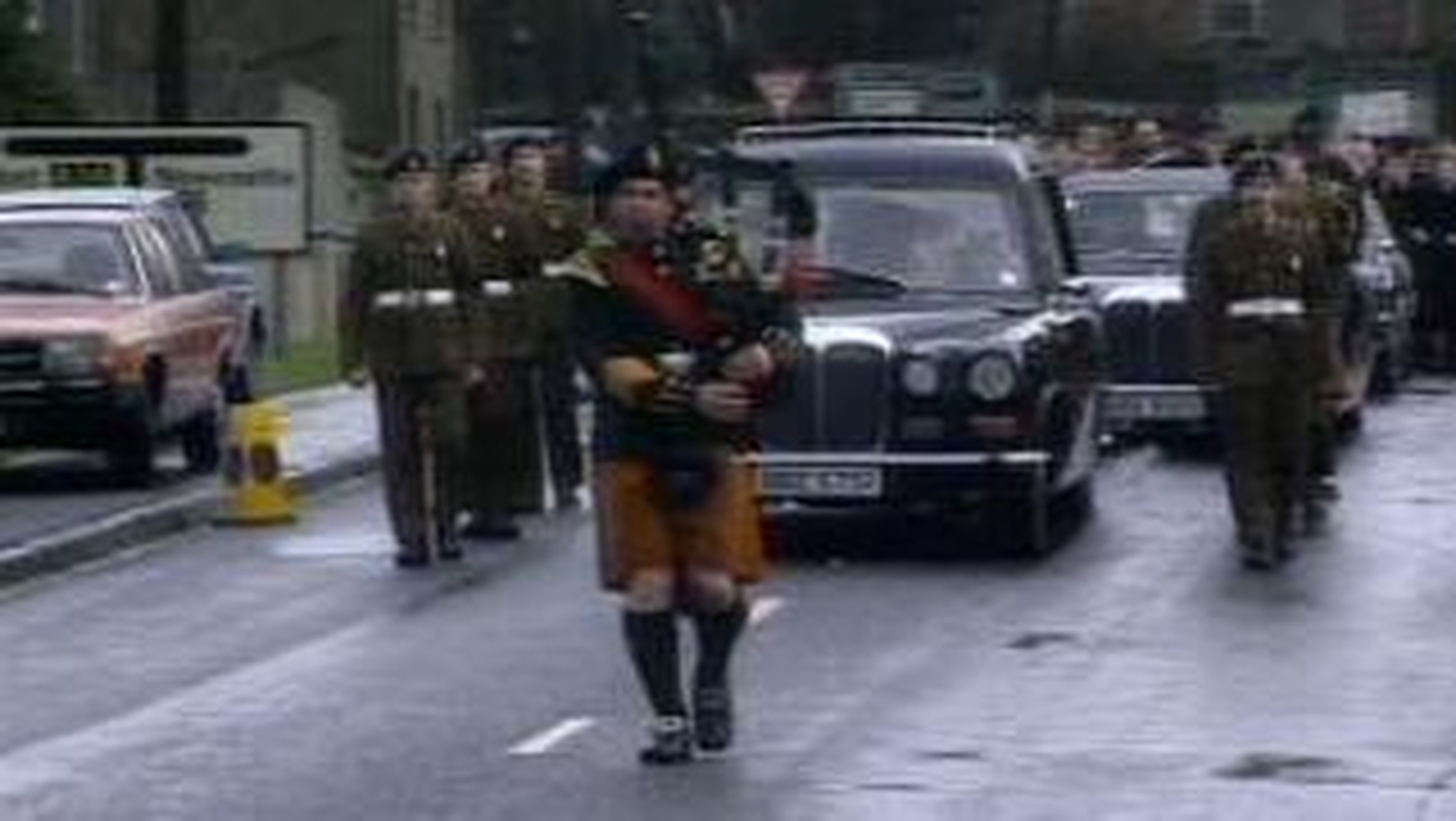 RTÉ Archives | Collections | Funeral Of UDR Soldier