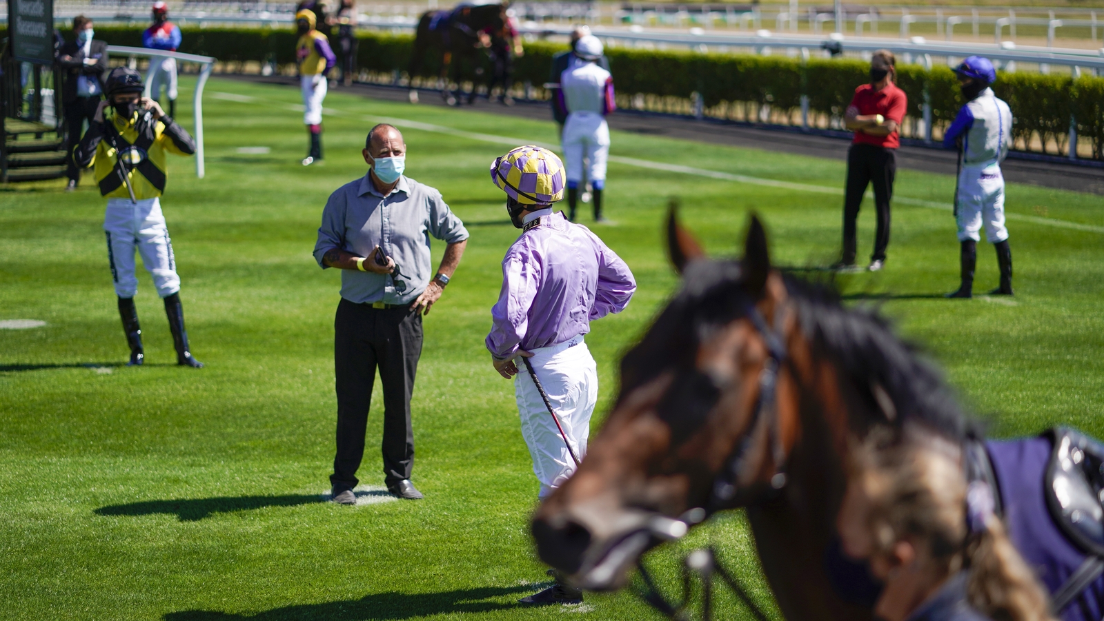 Racing returns in England - but not as we know it