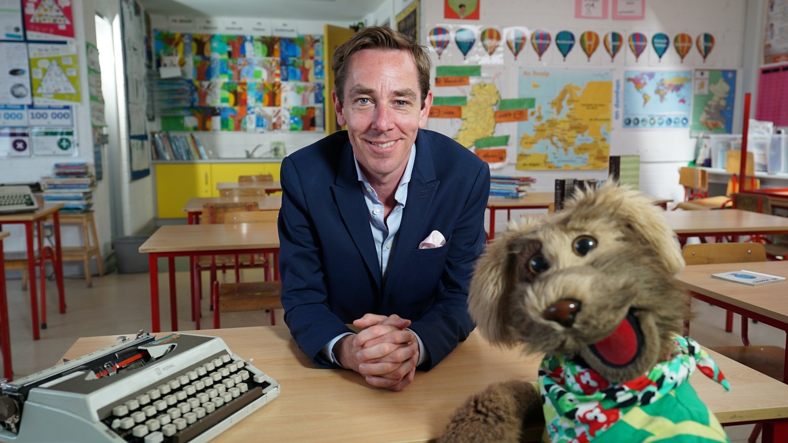 Ryan Tubridy visits the Home School Hub