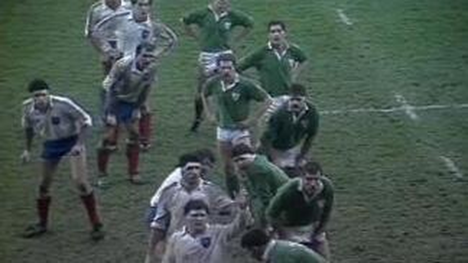 RTÉ Archives | Collections | Ireland-France Rugby Match