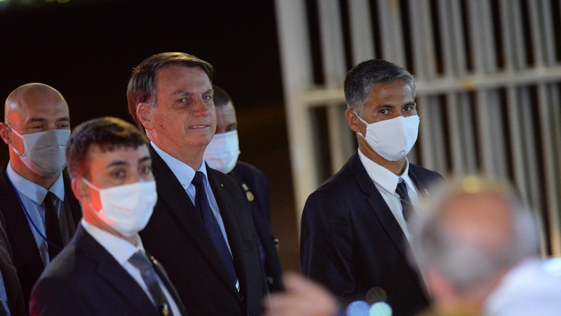 Judge orders Brazil President Bolsonaro to wear a mask