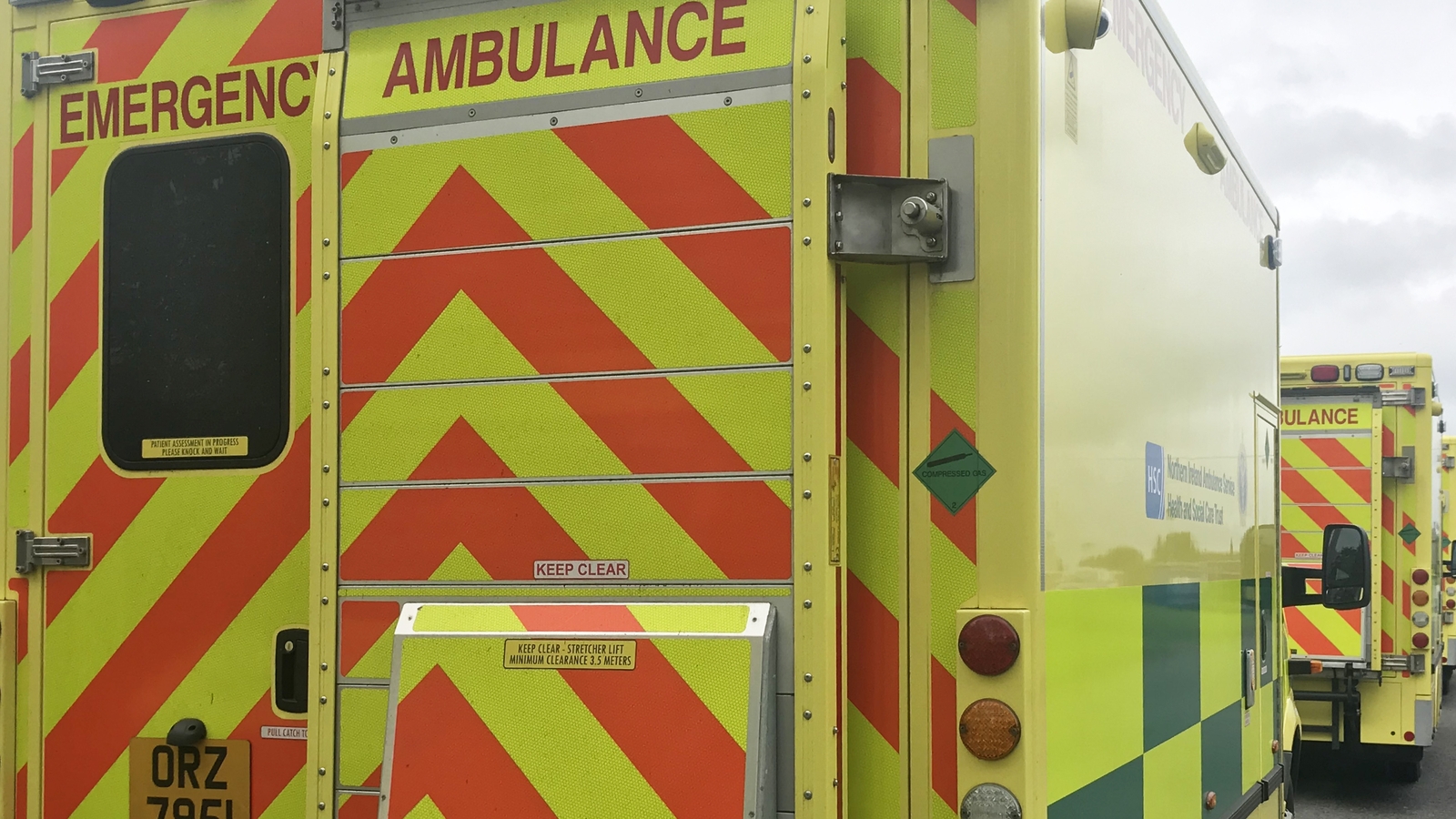 25% of NI Ambulance Service unavailable to work