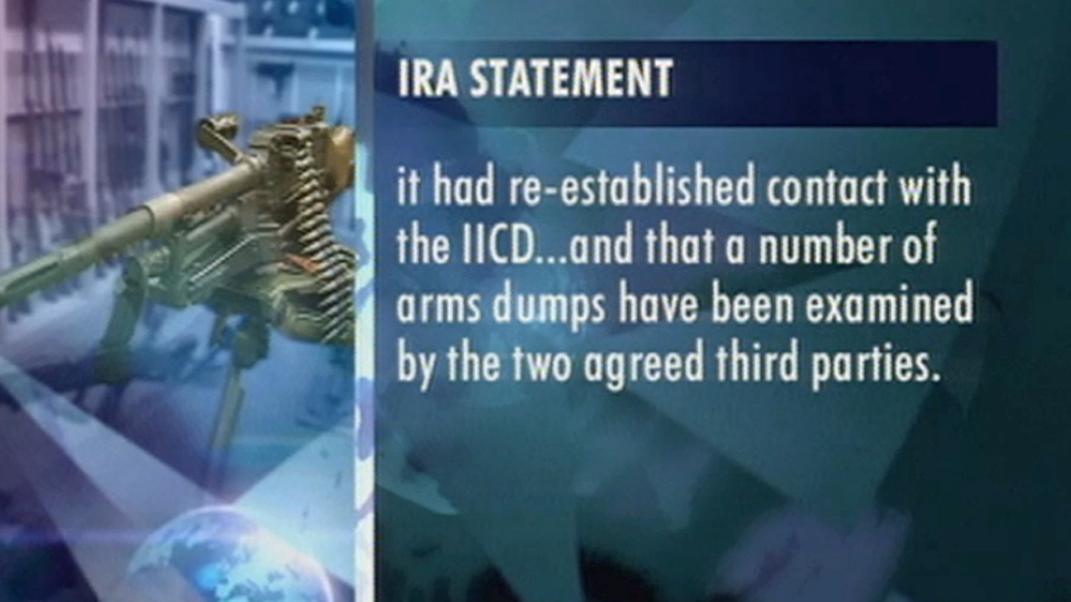 RTÉ Archives | War and Conflict | IRA Arms Dump Inspection