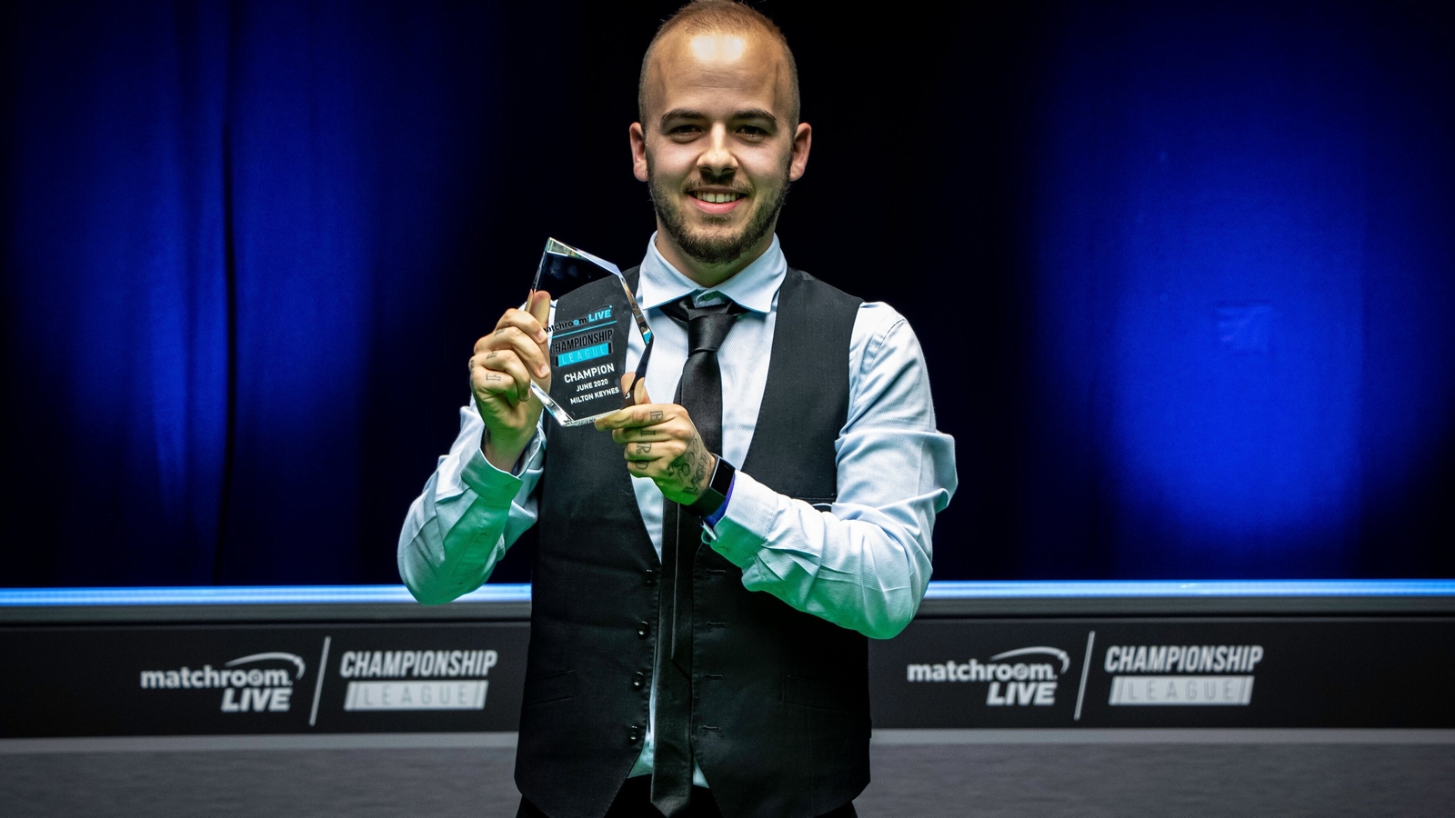 Luca Brecel claims Championship League title