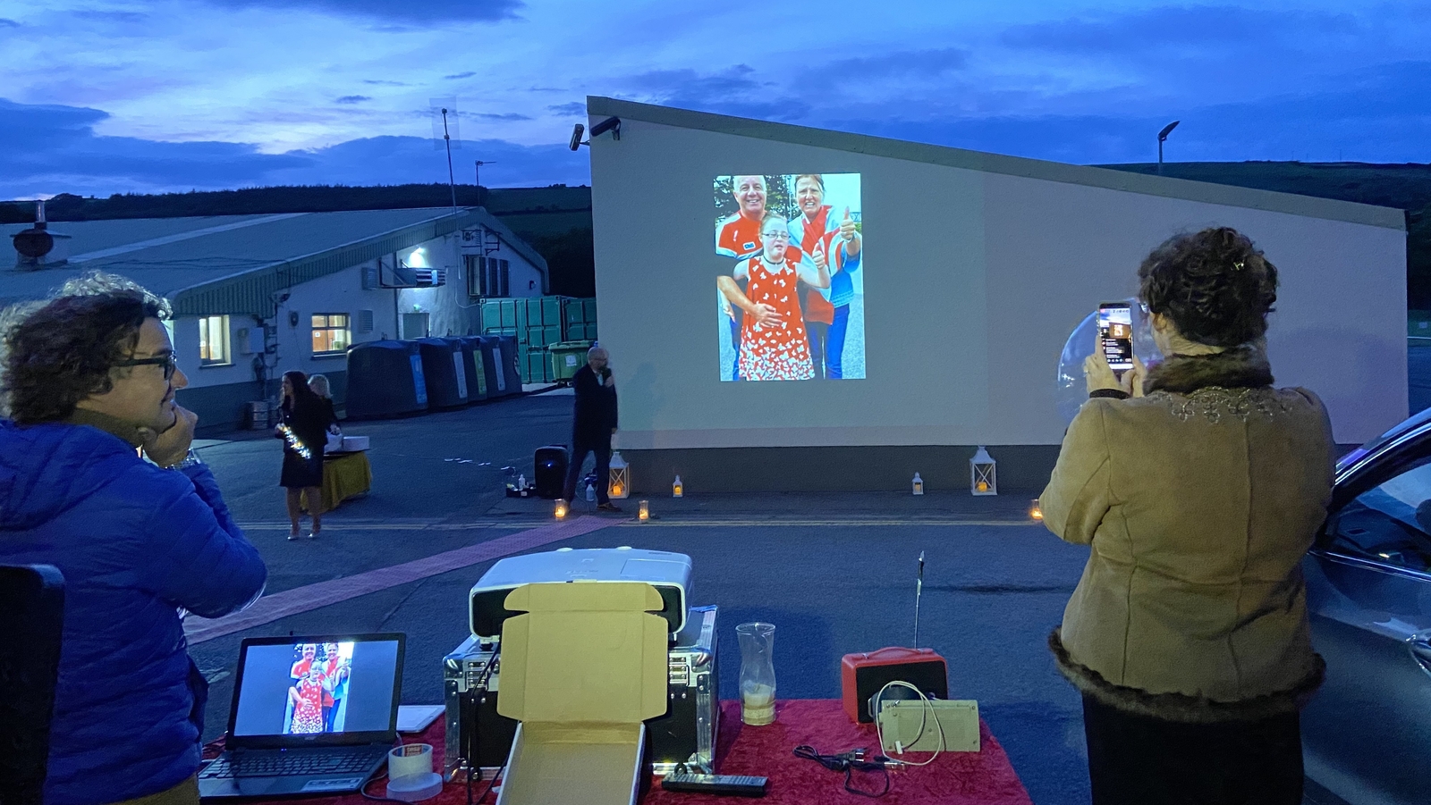 Drive-in graduation ceremony for ten Cork students