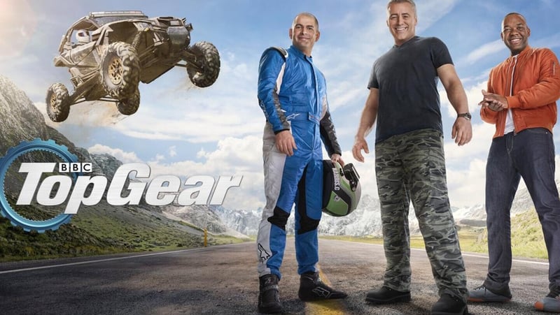Top Gear filmed in front of live drive-in audience