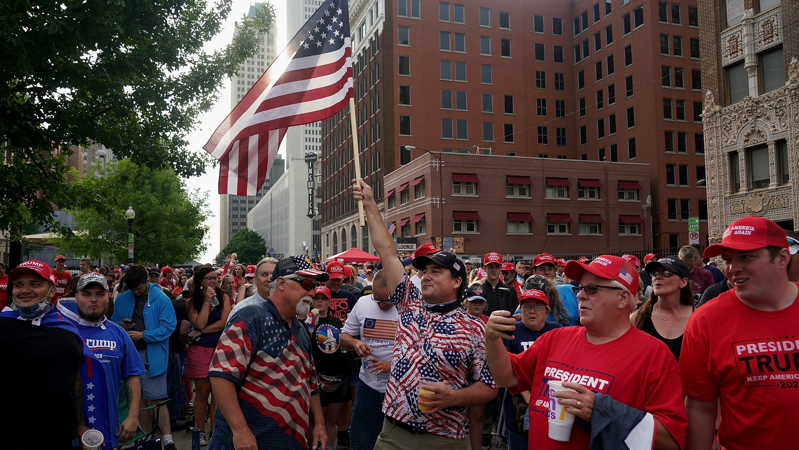 Trump defies virus risk with major Oklahoma rally