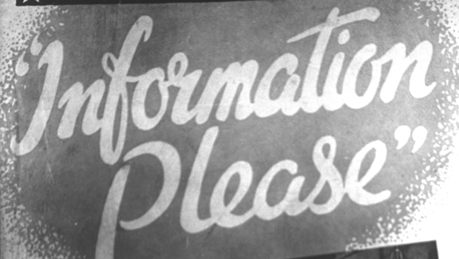 RTÉ Archives | Society | Information Please