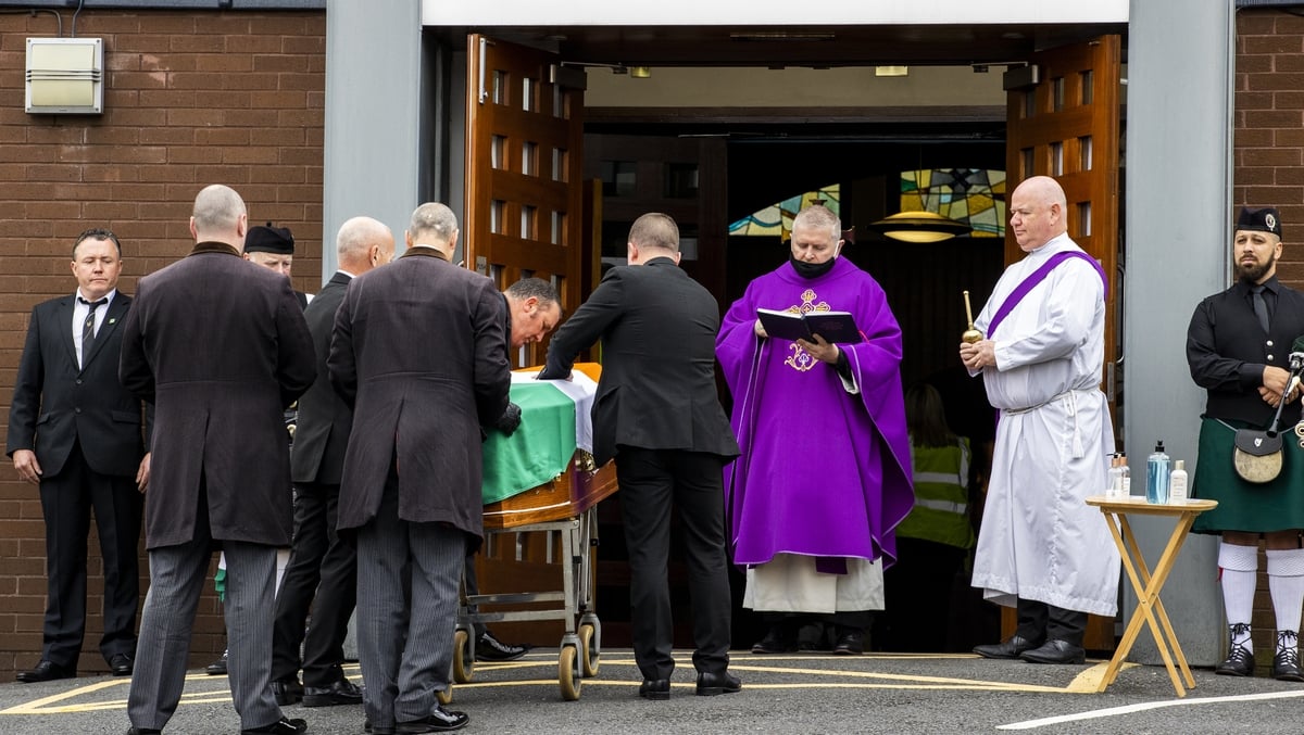 Funeral takes place of prominent republican Bobby Storey | News At One ...