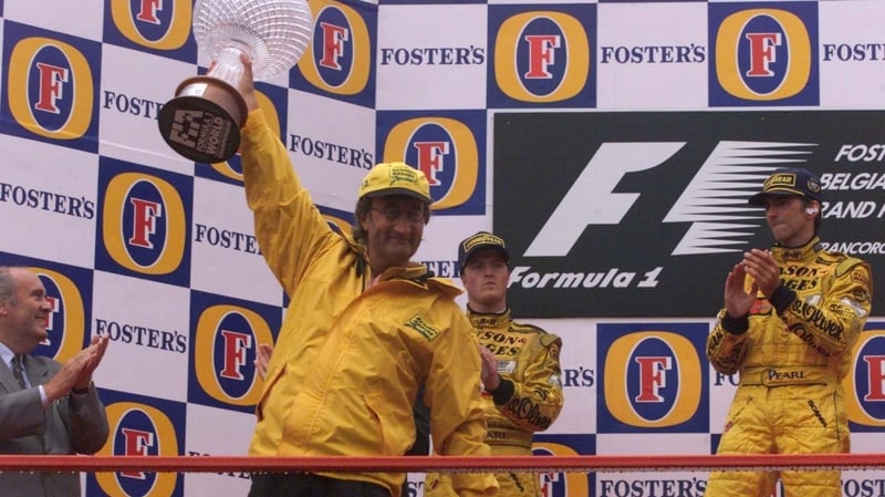 Eddie Jordan's Formula 1 life in pictures