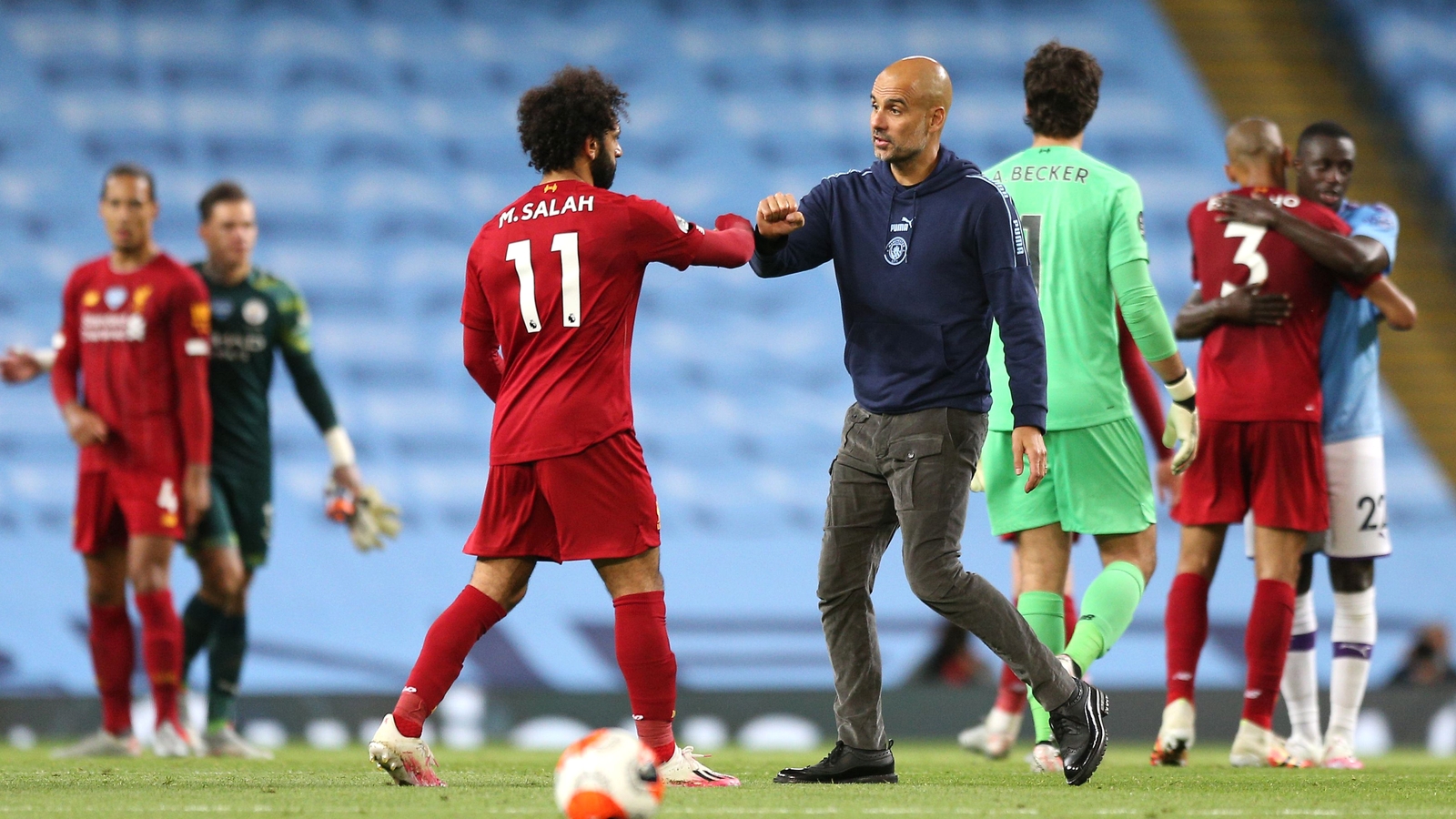 Guardiola 'delighted' to demolish champions Liverpool
