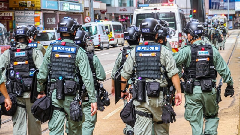 What are Hong Kong police's new powers?