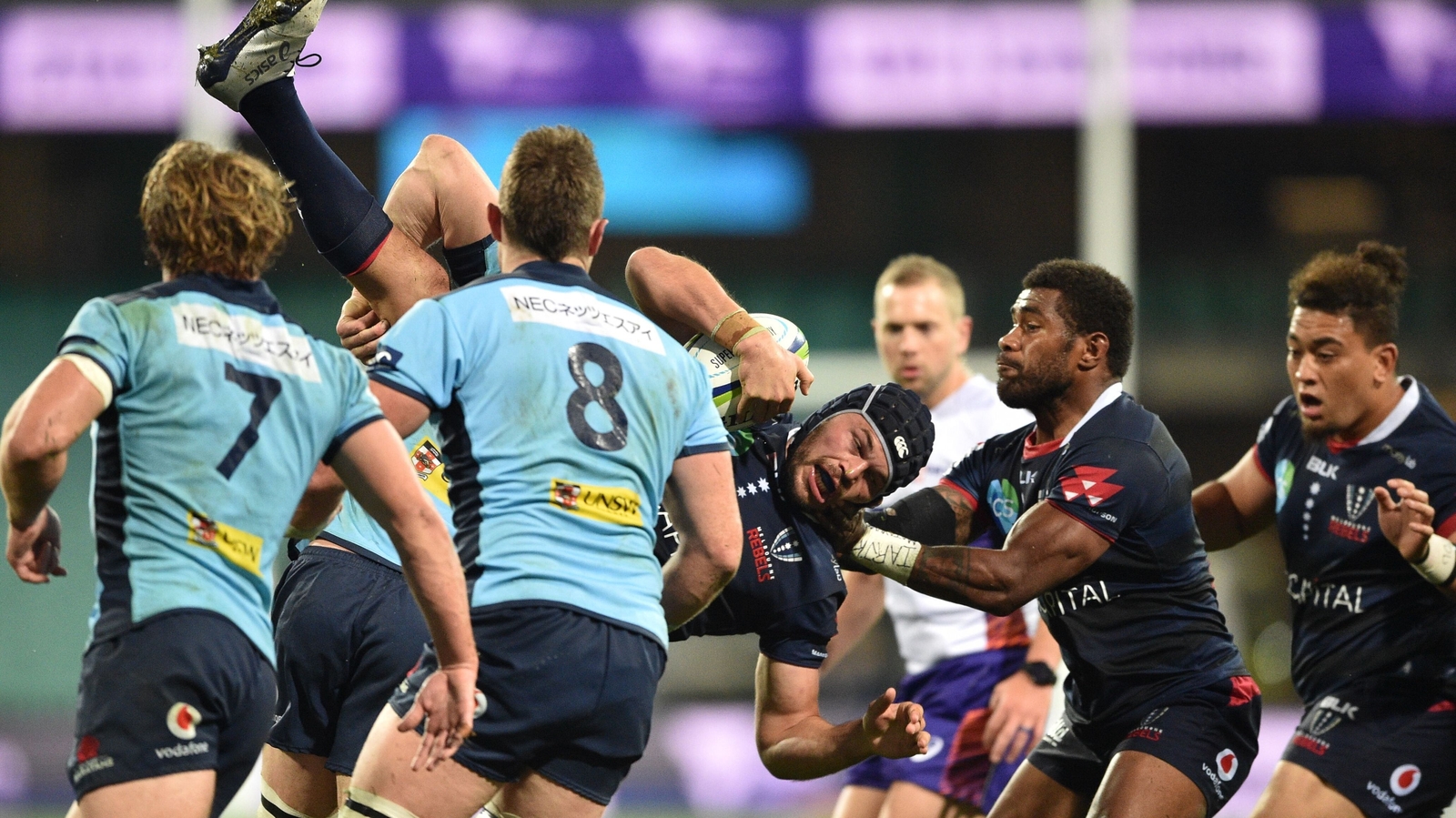 Rebels strike for first Super Rugby AU win