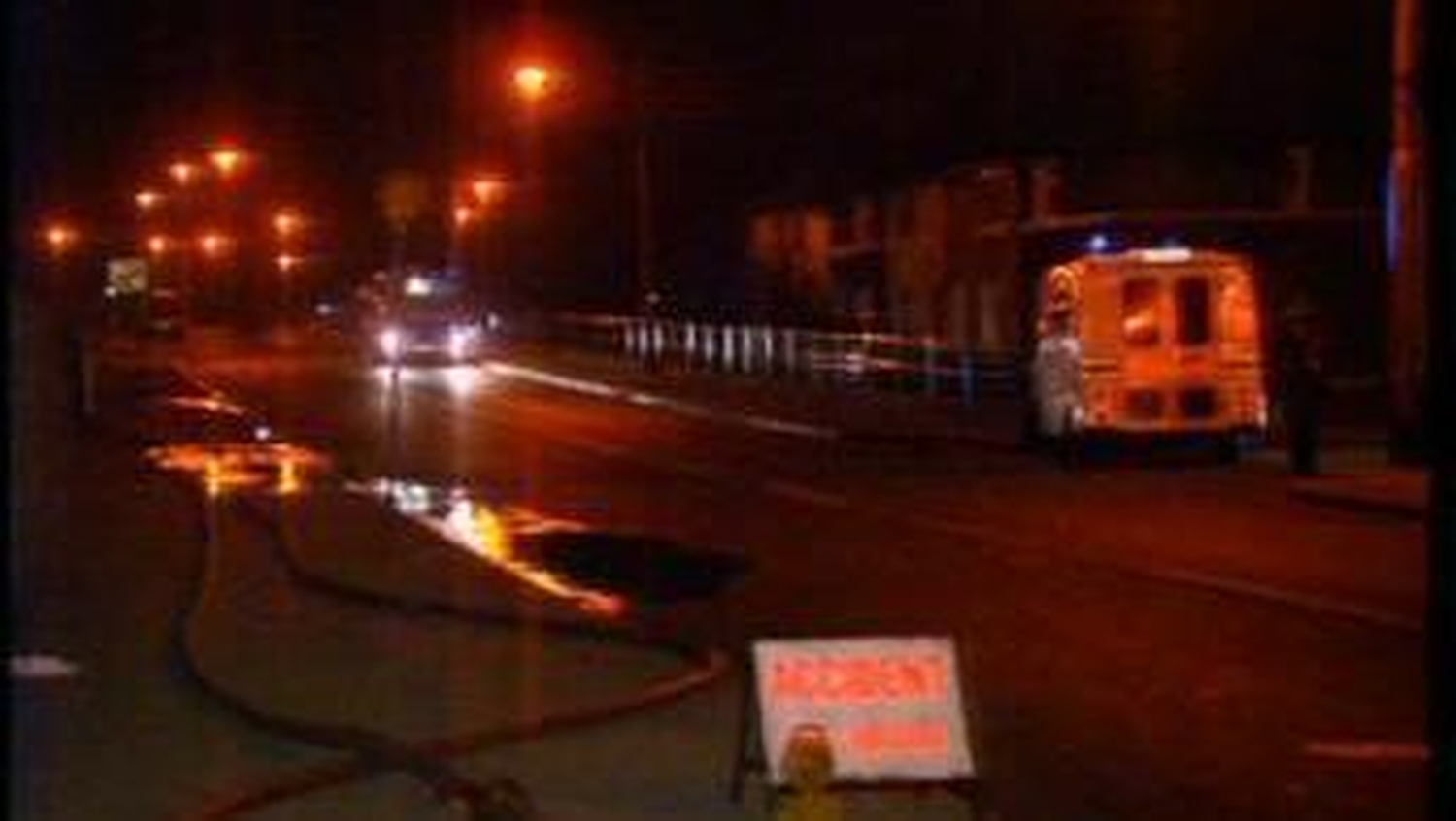 RTÉ Archives | Collections | Liquid Gas Fire At Inchicore