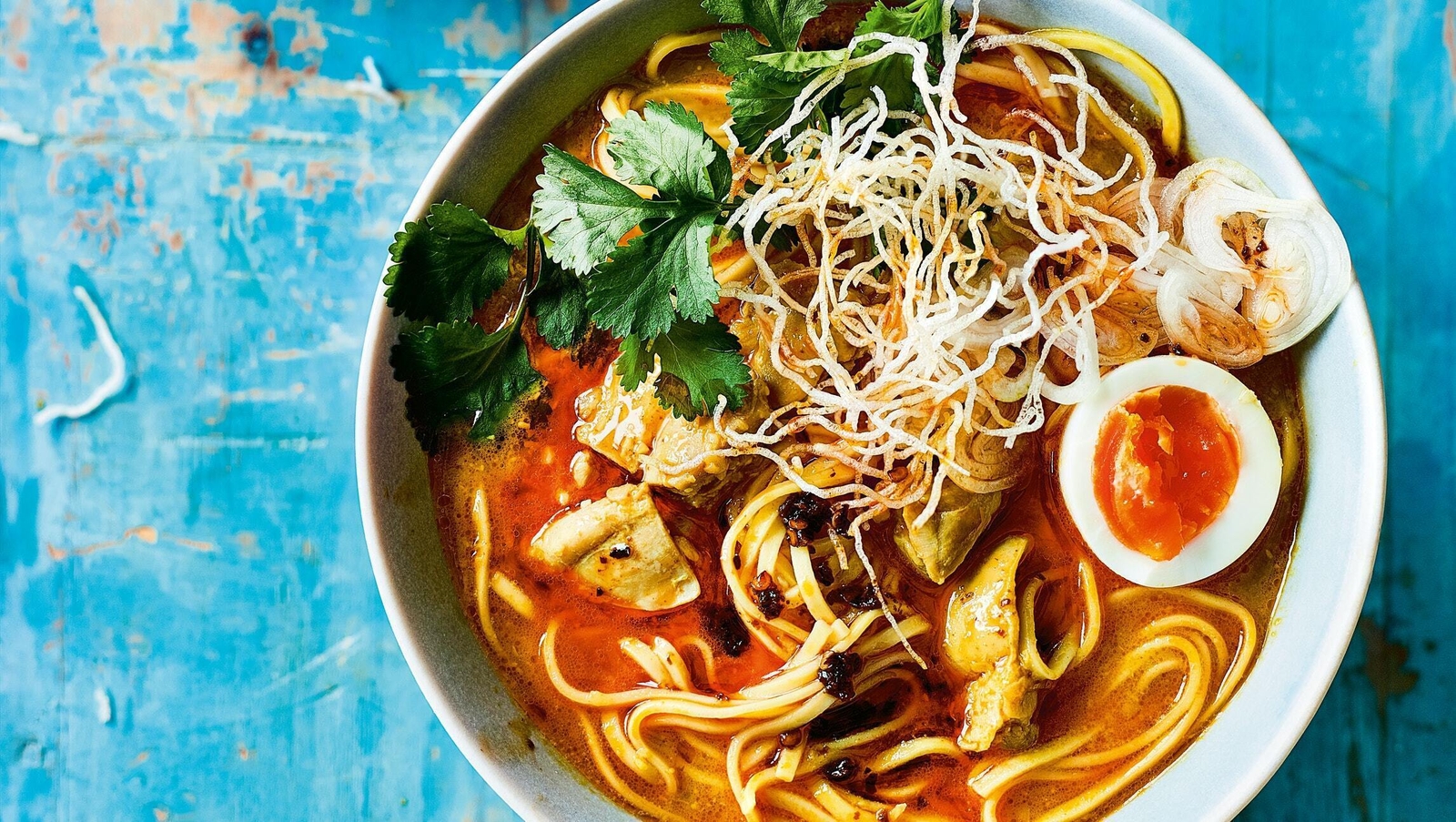 Coconut Chicken Noodles