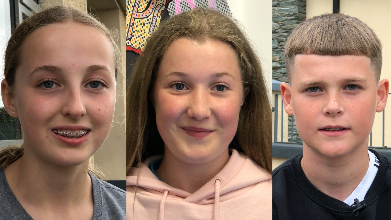 Kildare pupils on starting secondary school