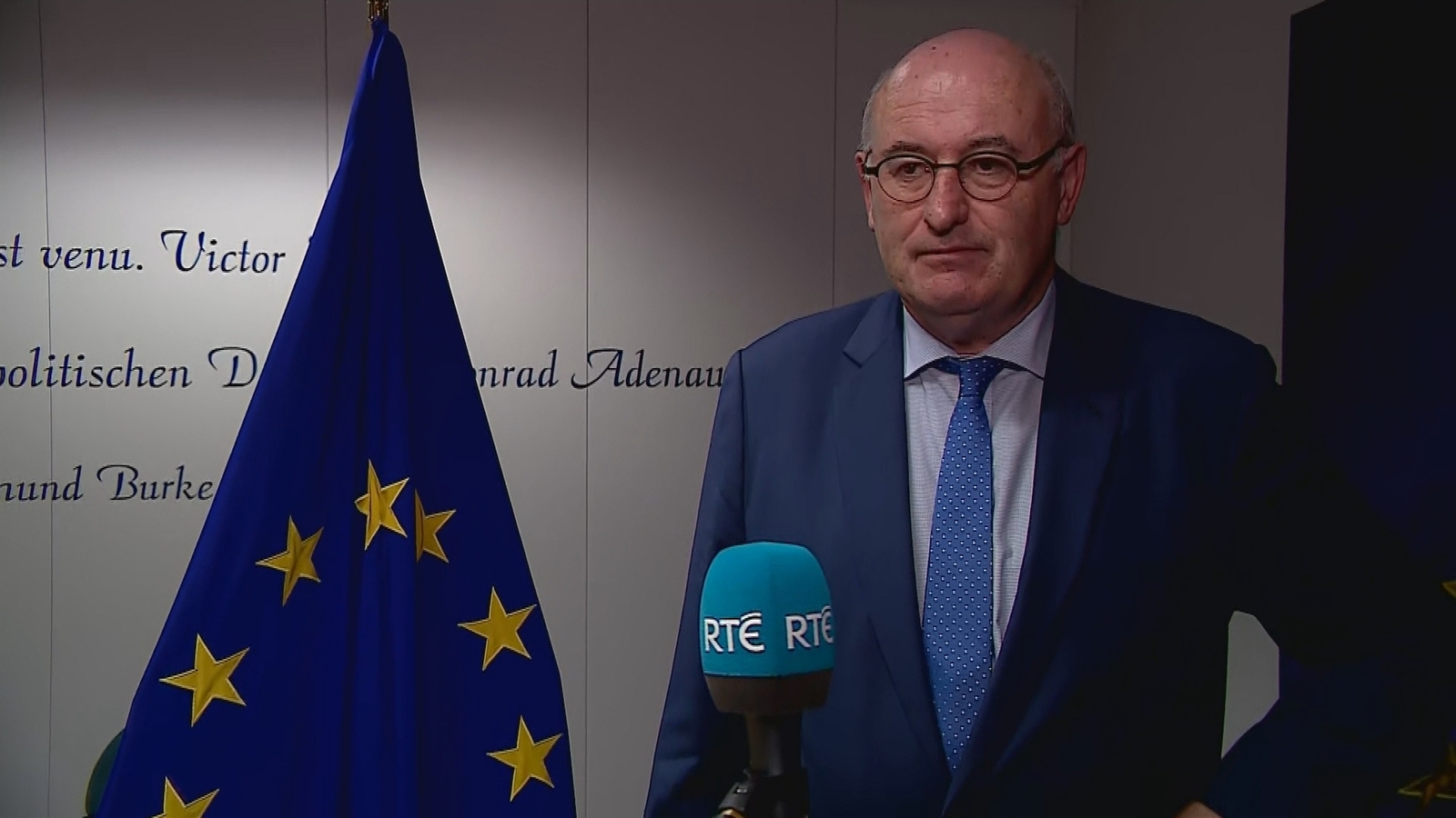 WATCH: Interview with Phil Hogan following resignation