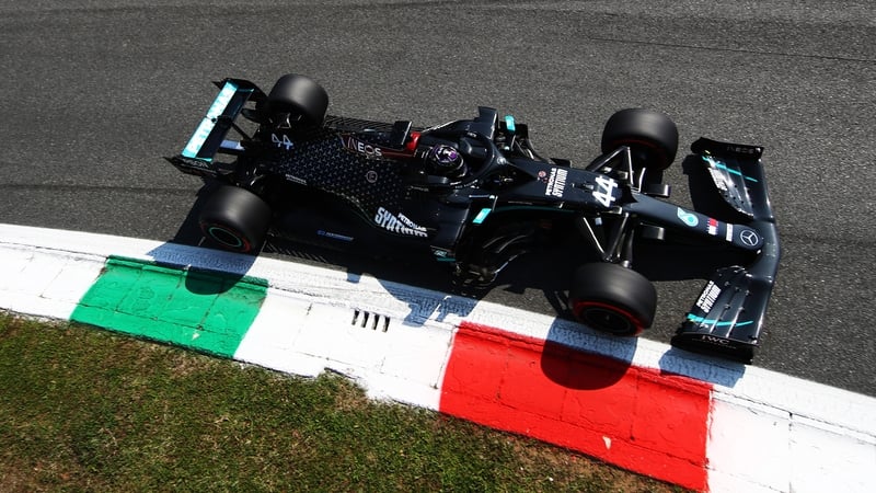 Hamilton sets fastest lap ever for another Monza pole