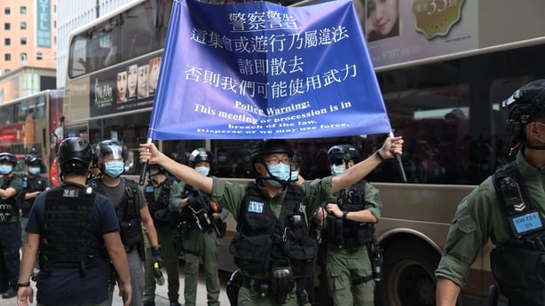 90 Arrests In Hong Kong During Pro Democracy Protests